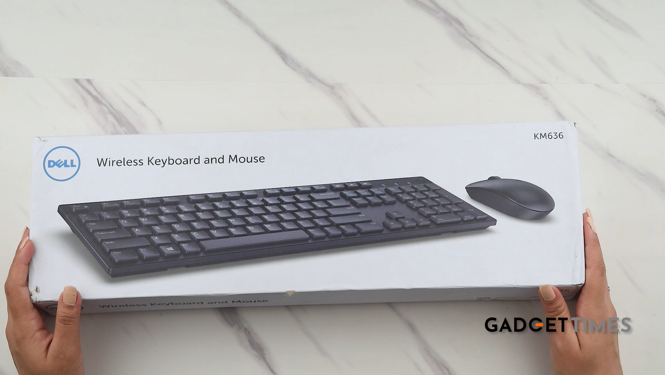 Unboxing : Dell KM636 Wireless Keyboard and Mouse