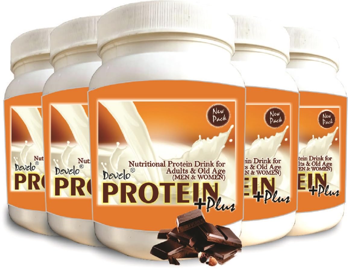 Develo Daily Health Protein Powder (Whey & Soy, Plant & Milk Based) for ...