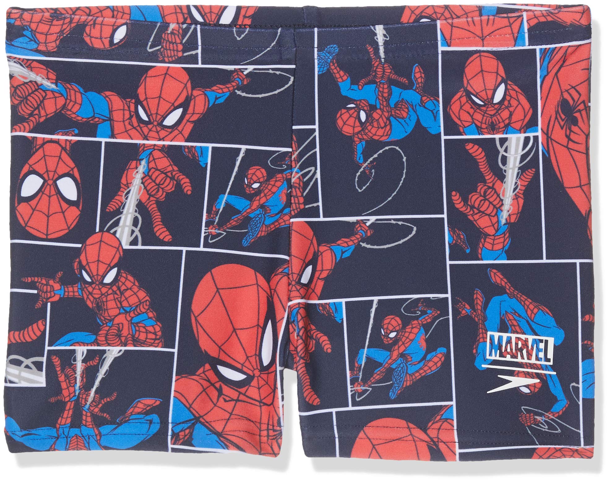 Speedo Boys' Marvel Aqua Shorts, Spiderman Navy/Lava Red : Amazon.co.uk ...