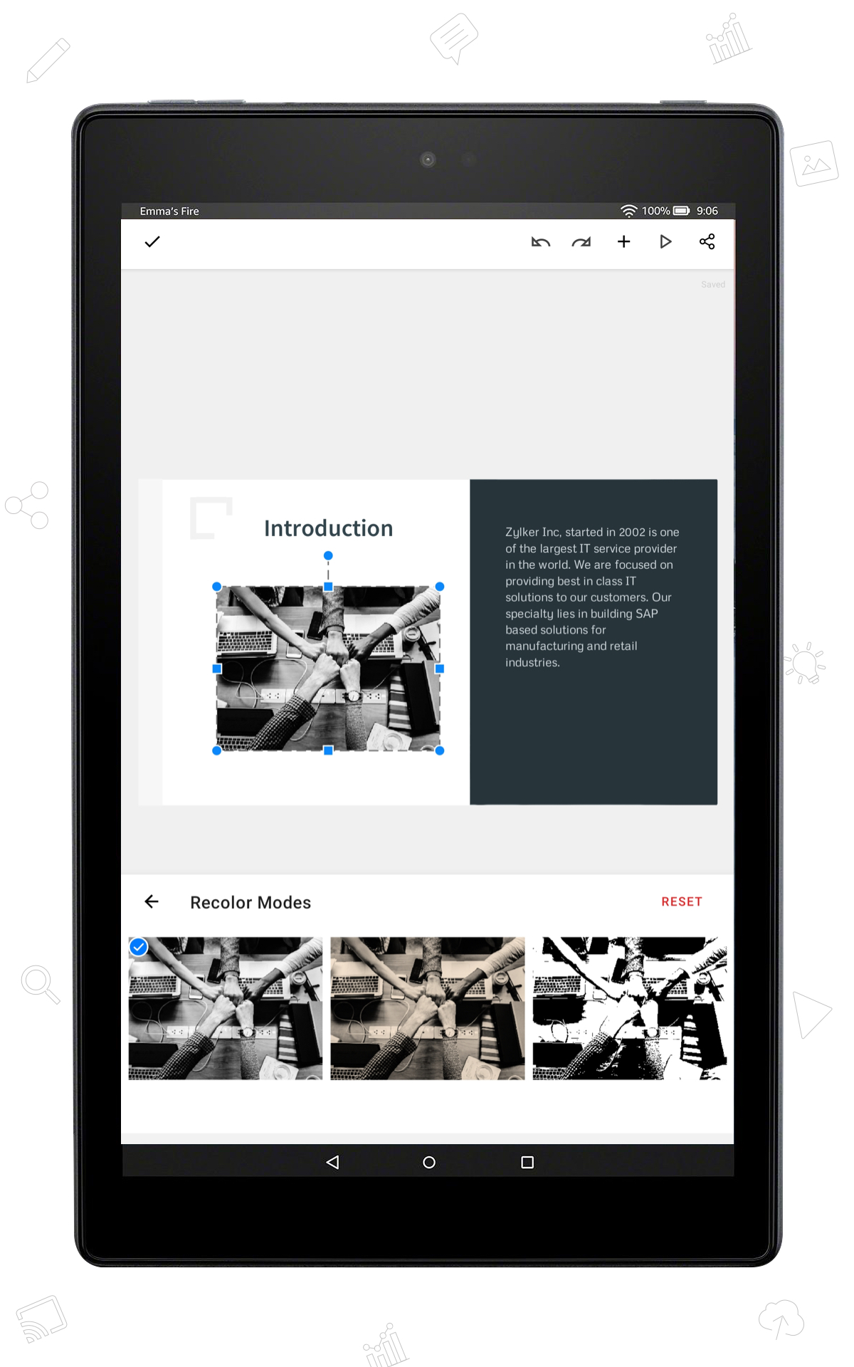 Zoho Show: Presentation Maker - App on Amazon Appstore
