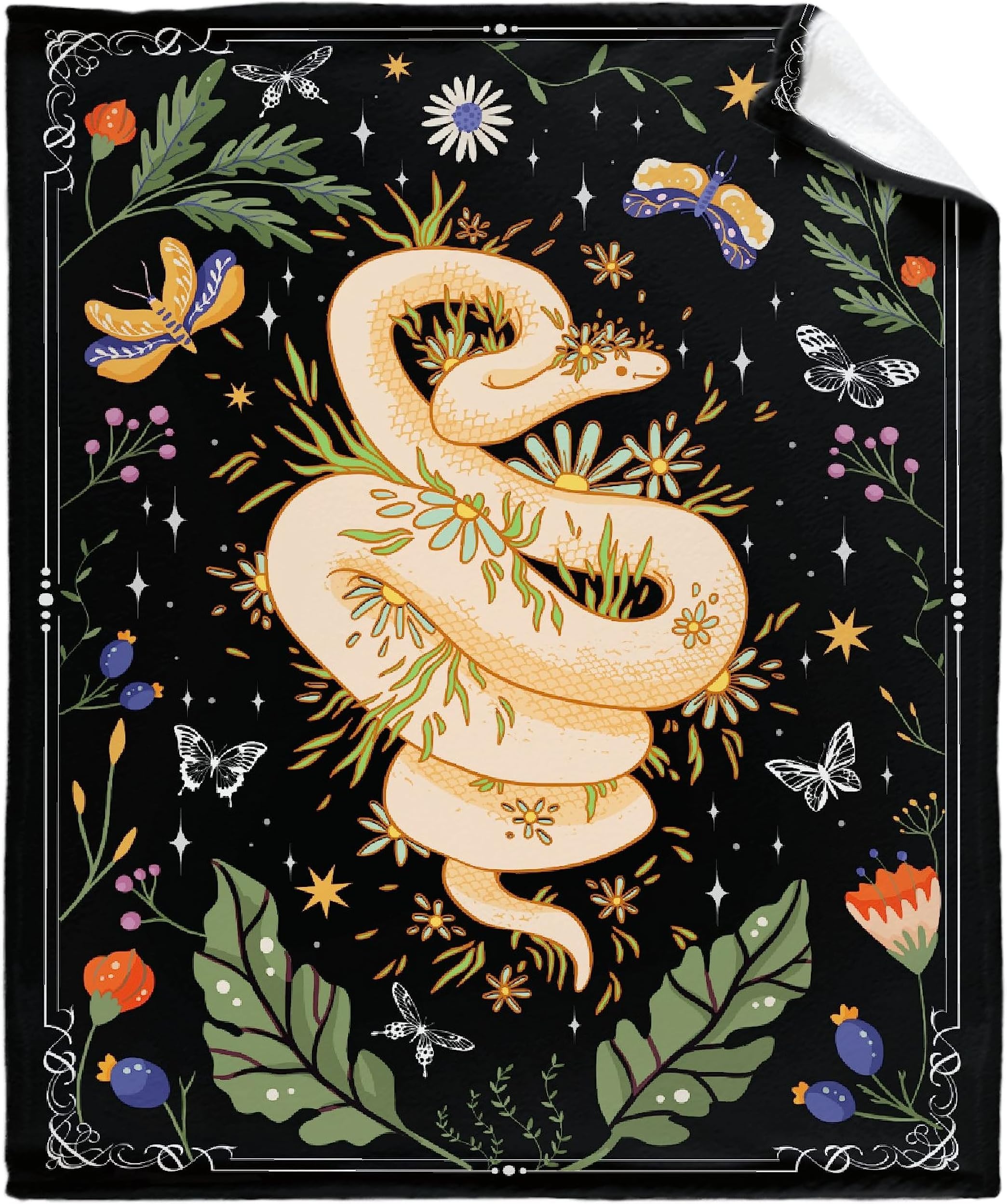 Amazon.com: Snakes Blanket,Snakes Blankets Gift Soft Cozy Plush Bedding ...
