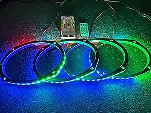 Amazon.com: Sando Tech 4PCS 6×9'' Dream Color Chase LED Speaker Lights ...