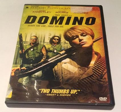 Amazon.com: Domino (DVD) (WS) : Keira Knightley, Mickey Rourke, Edgar ...