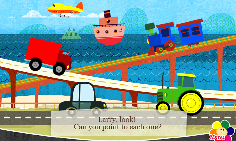 VocabuLarry's Things That Go Book - App on Amazon Appstore