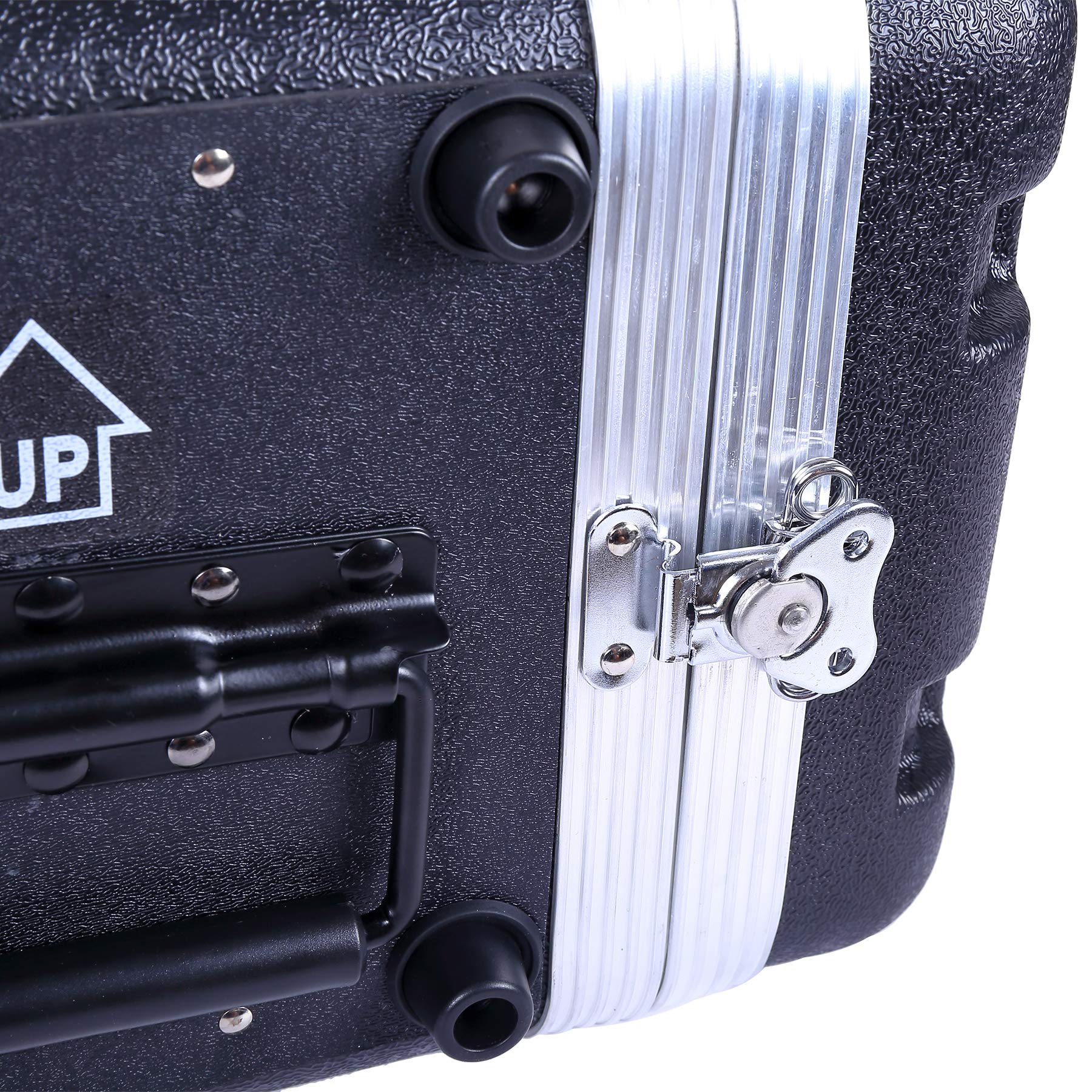 Snapklik.com : Crossrock Stackable 4U Rack Case, Shallow 1425” Depth ...