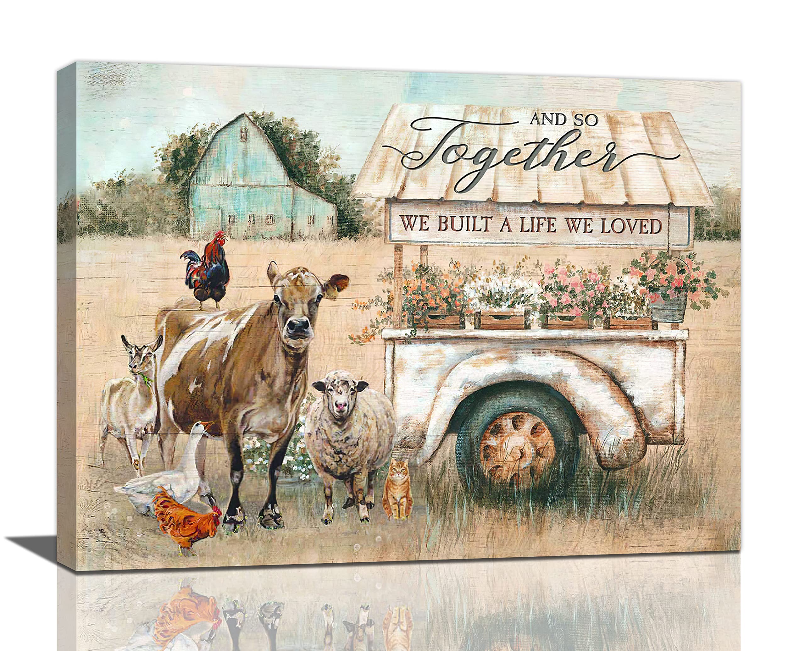 Farm Animals Working Together