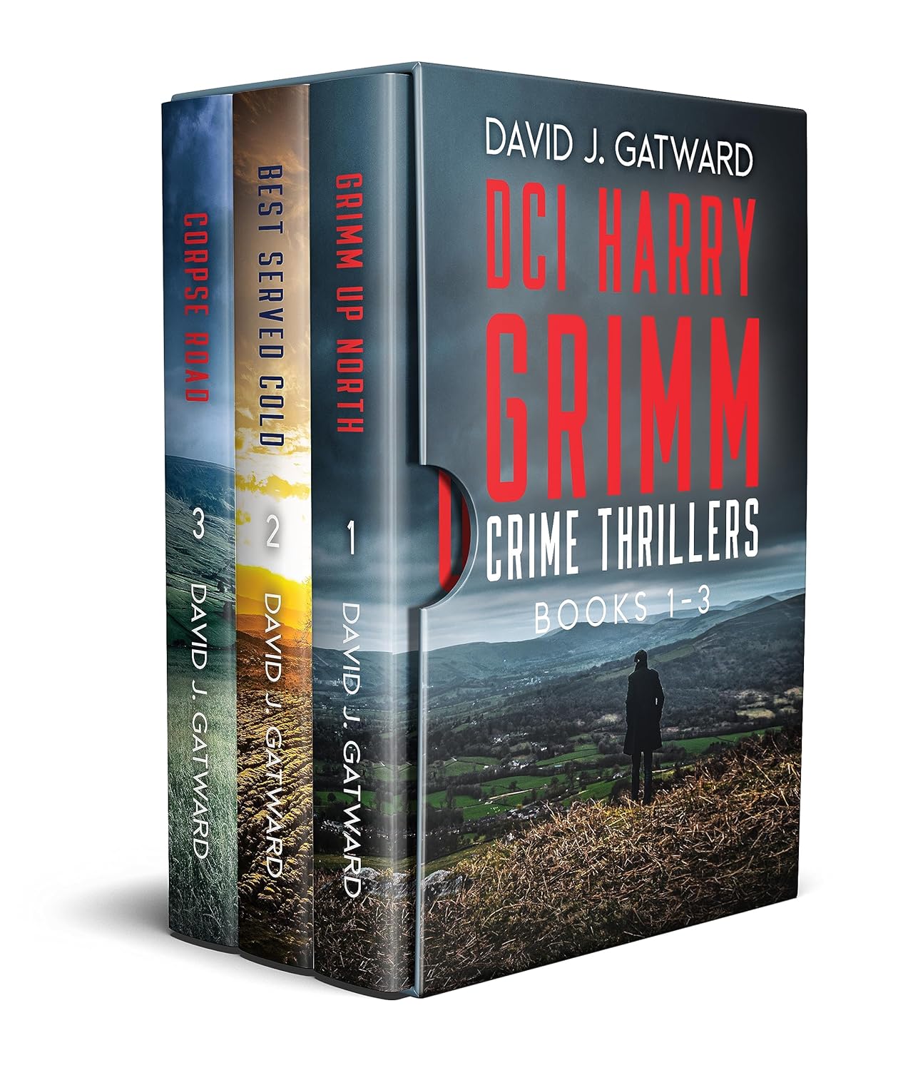 DCI Harry Grimm Crime Thrillers 1-3 Box Set by David J. Gatward (Grimm ...