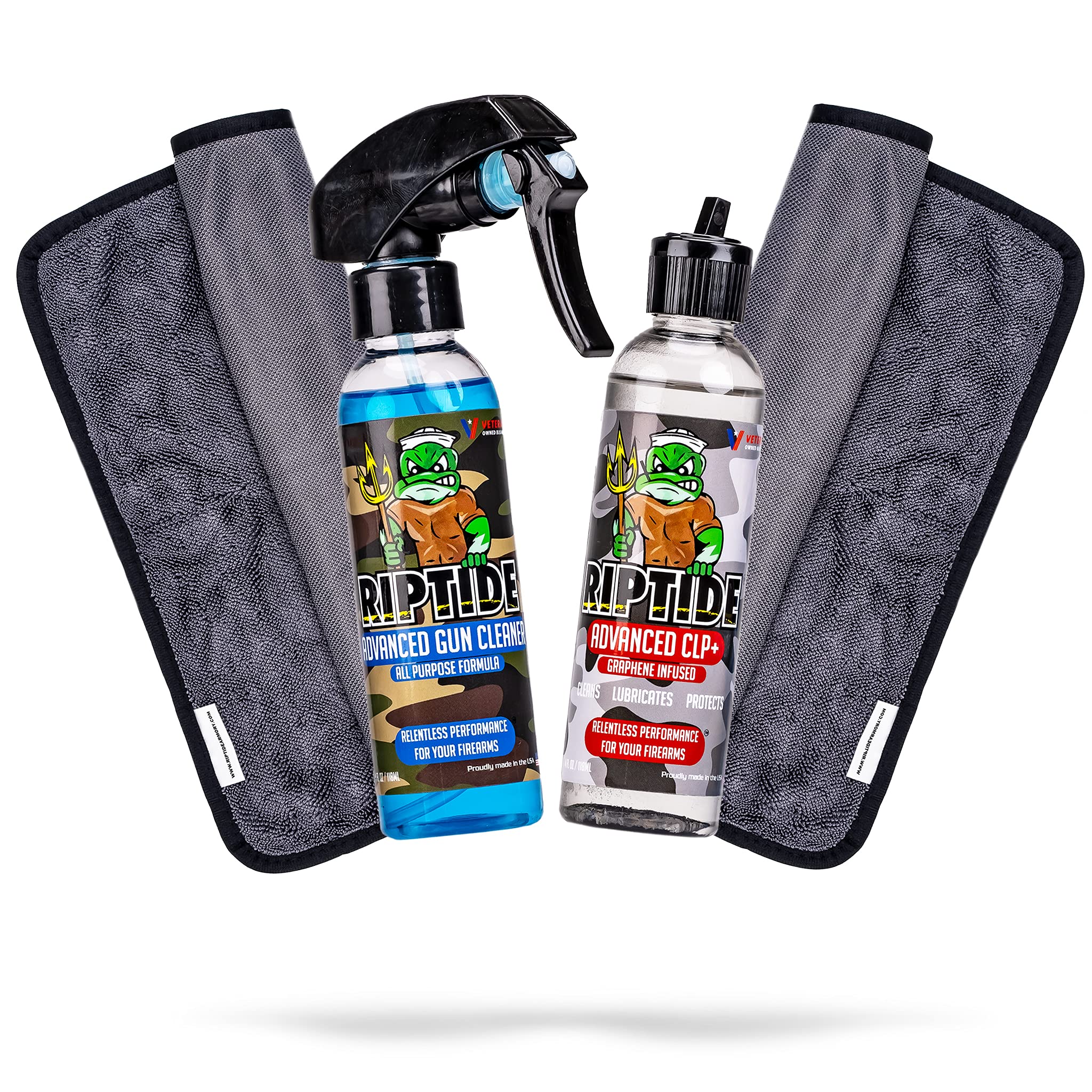 Riptide Armory Advanced Gun Cleaner And Clp Kit Cleans Lubes ...