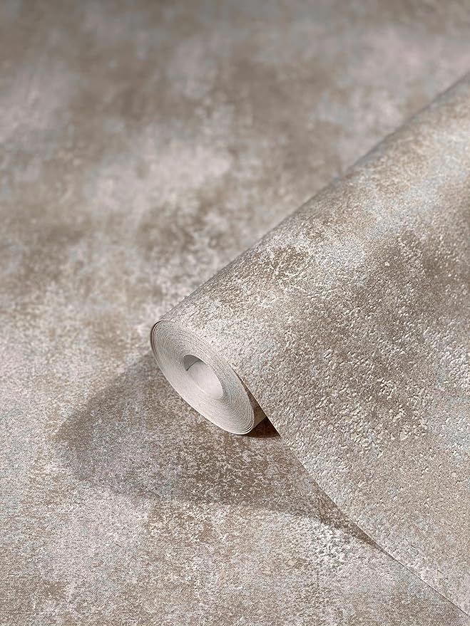 marburg behang brons betonlook HAILEY voor woonkamer, slaapkamer of ...