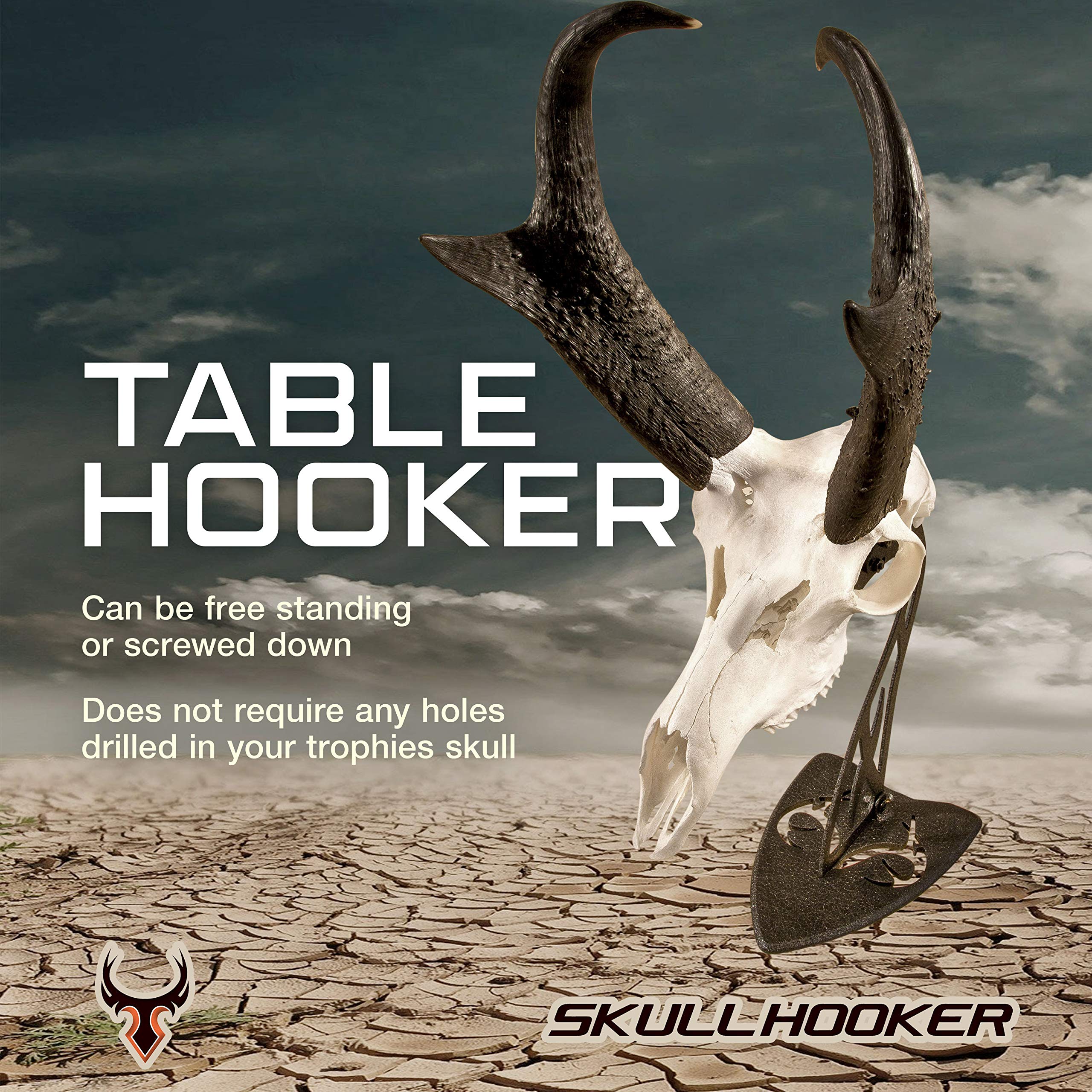 Snapklik.com : Skull Hooker Table Hooker Powder Coated Steel Trophy ...