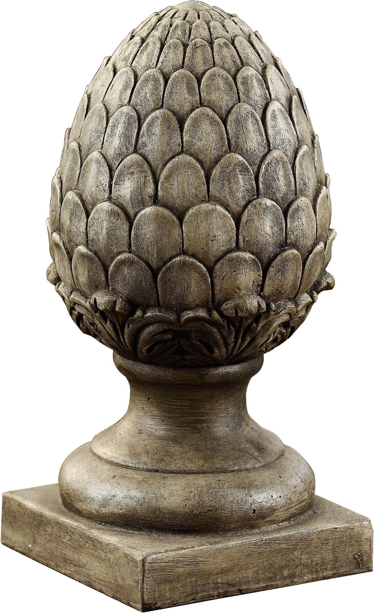 Amazon.com: A&B Home 9" Ceramic Artichoke Finial, Centerpiece Display ...