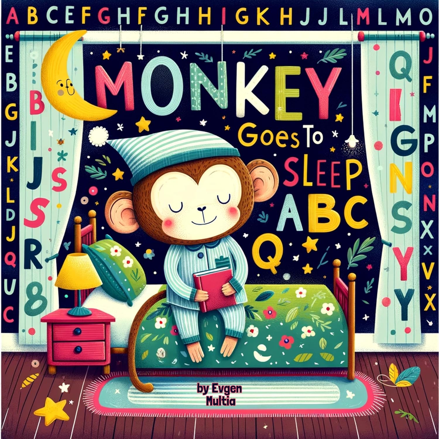Monkey Goes to Sleep ABC: A Bedtime Alphabet Adventure (ABC Alphabet ...