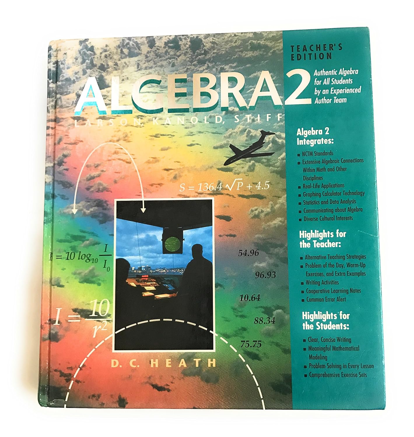 Algebra 2, Teacher's Edition: Ron Larson: 9780669267532: Amazon.com: Books