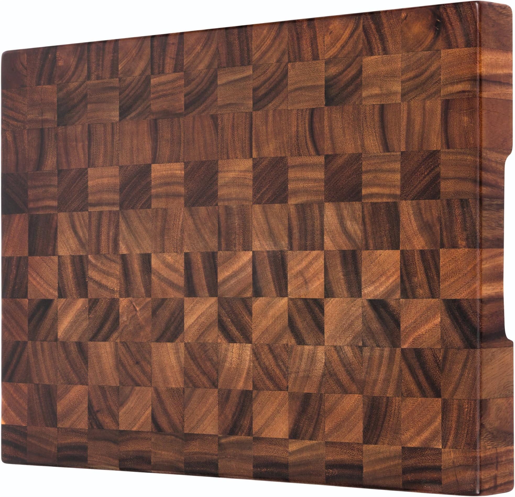 Amazon.com: Shumaru 2-Inch Thick Large End-Grain Butcher Block Cutting ...