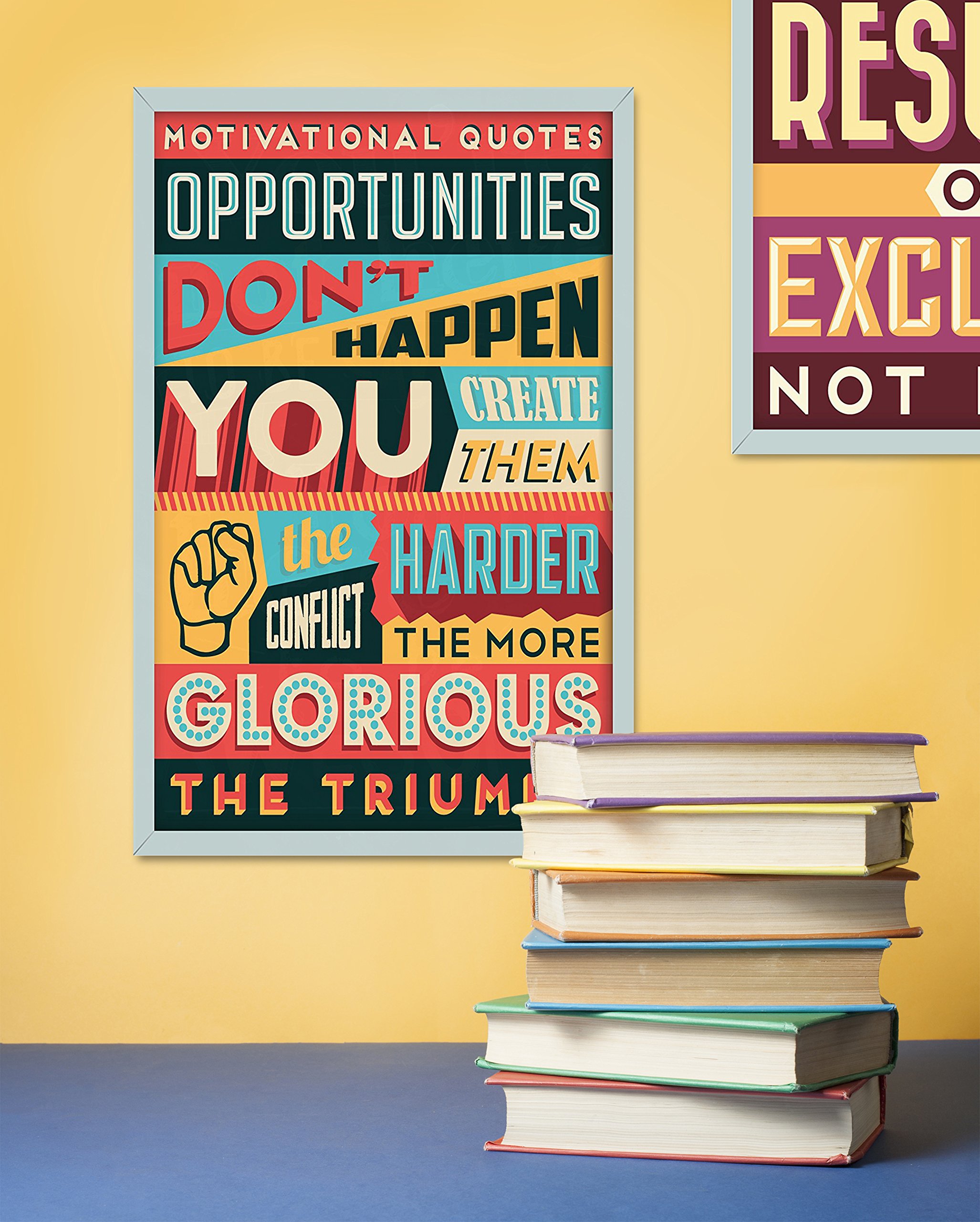 Buy Motivational Inspirational Quotes Posters for Classroom or College ...