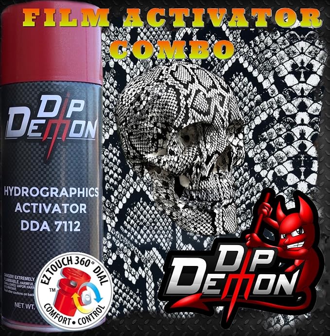 Amazon.com: Combo Kit Rattle Snake Skin Hydrographic Water Transfer ...