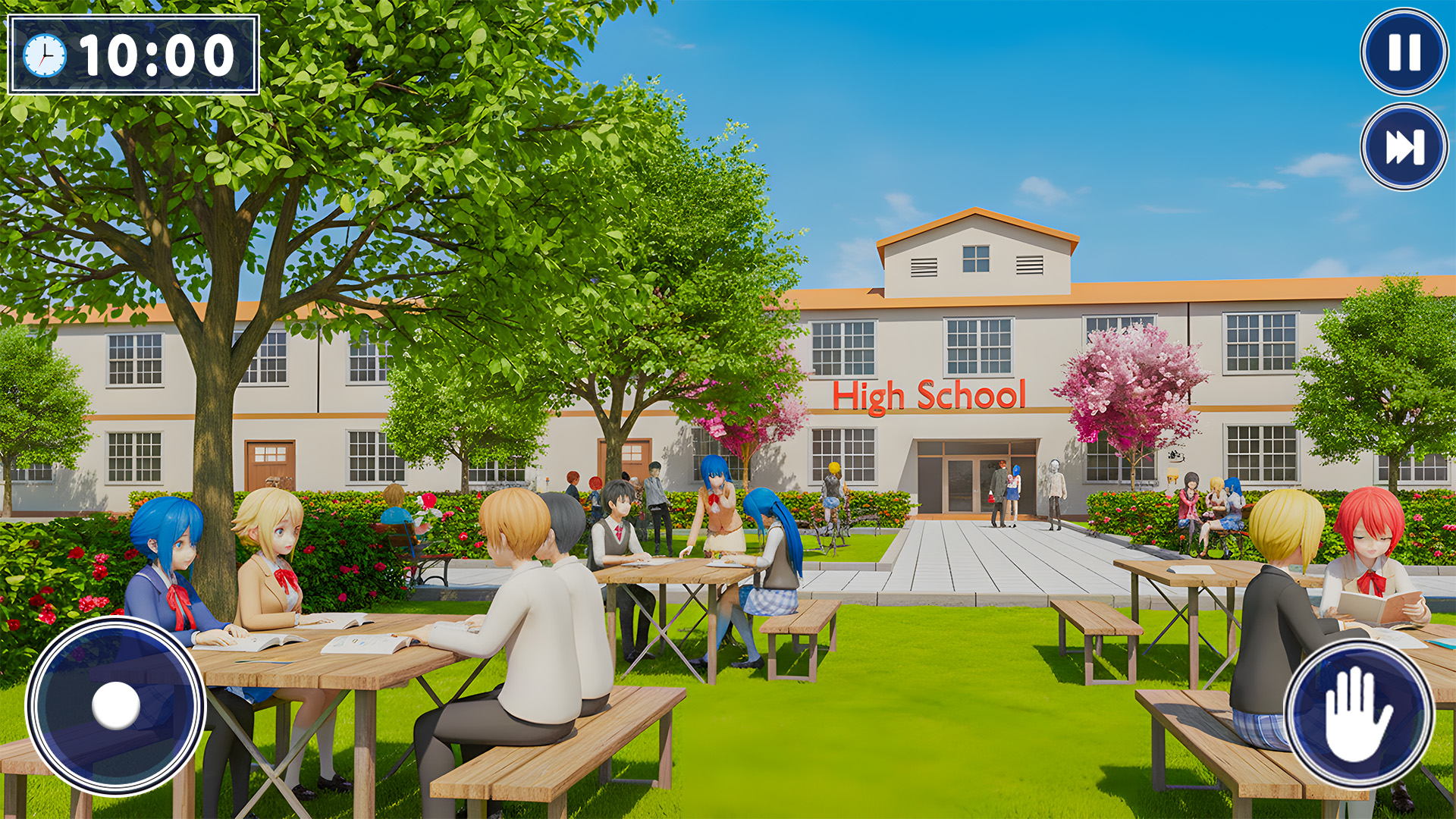 Anime Girl School Teacher Life Classroom Fun Virtual Teacher Girls ...