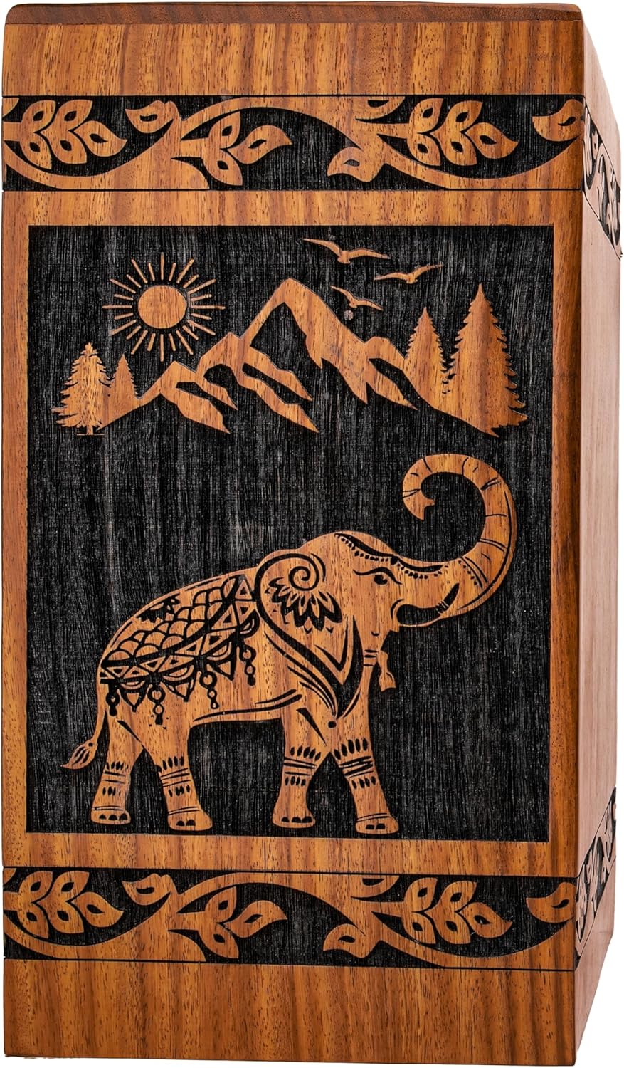 Amazon.com: Displayex India Handmade Elephant Urn for Human Ashes Adult ...