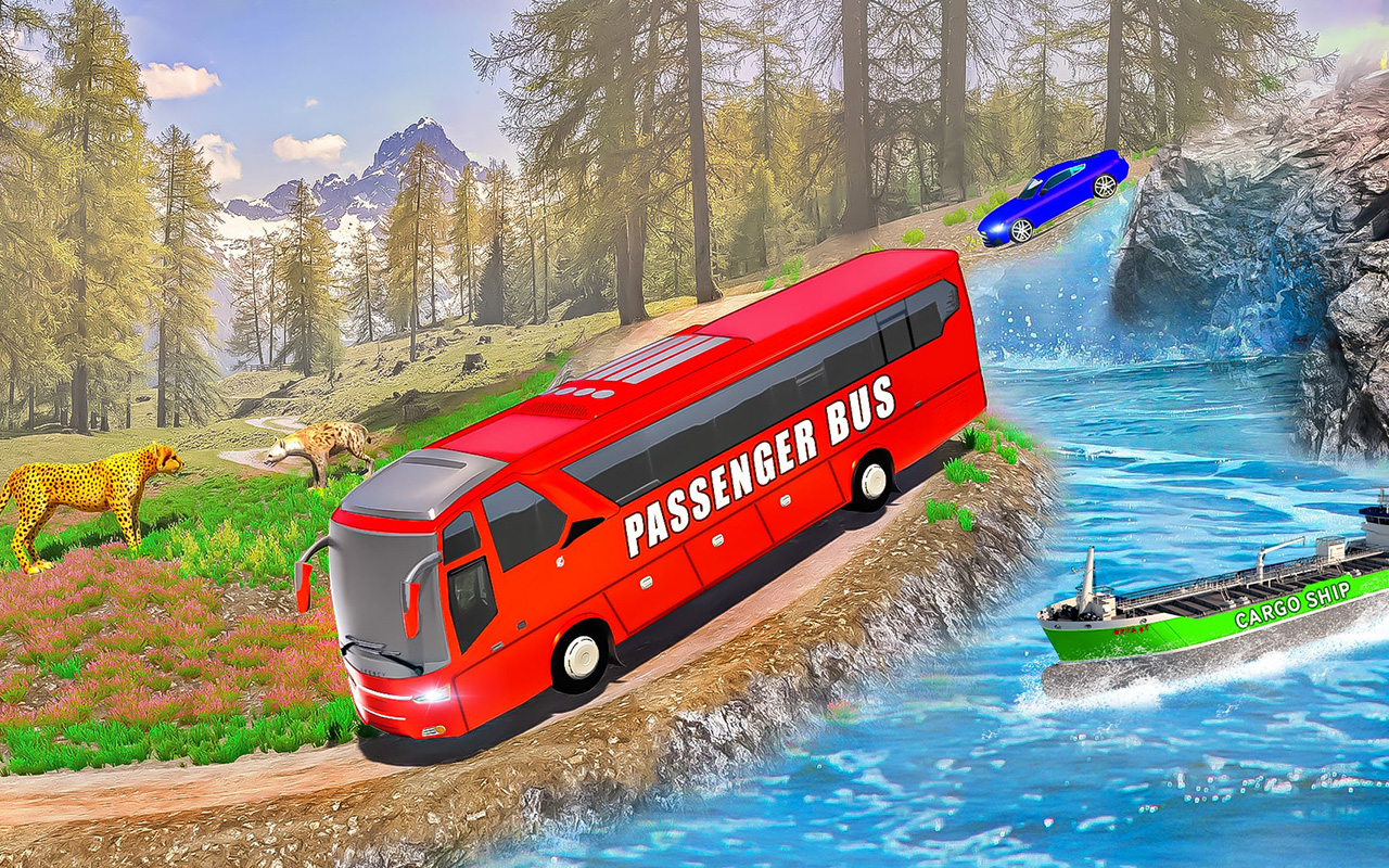 American bus simulator Games: Coach Bus Driver - Bus Games: - App on ...