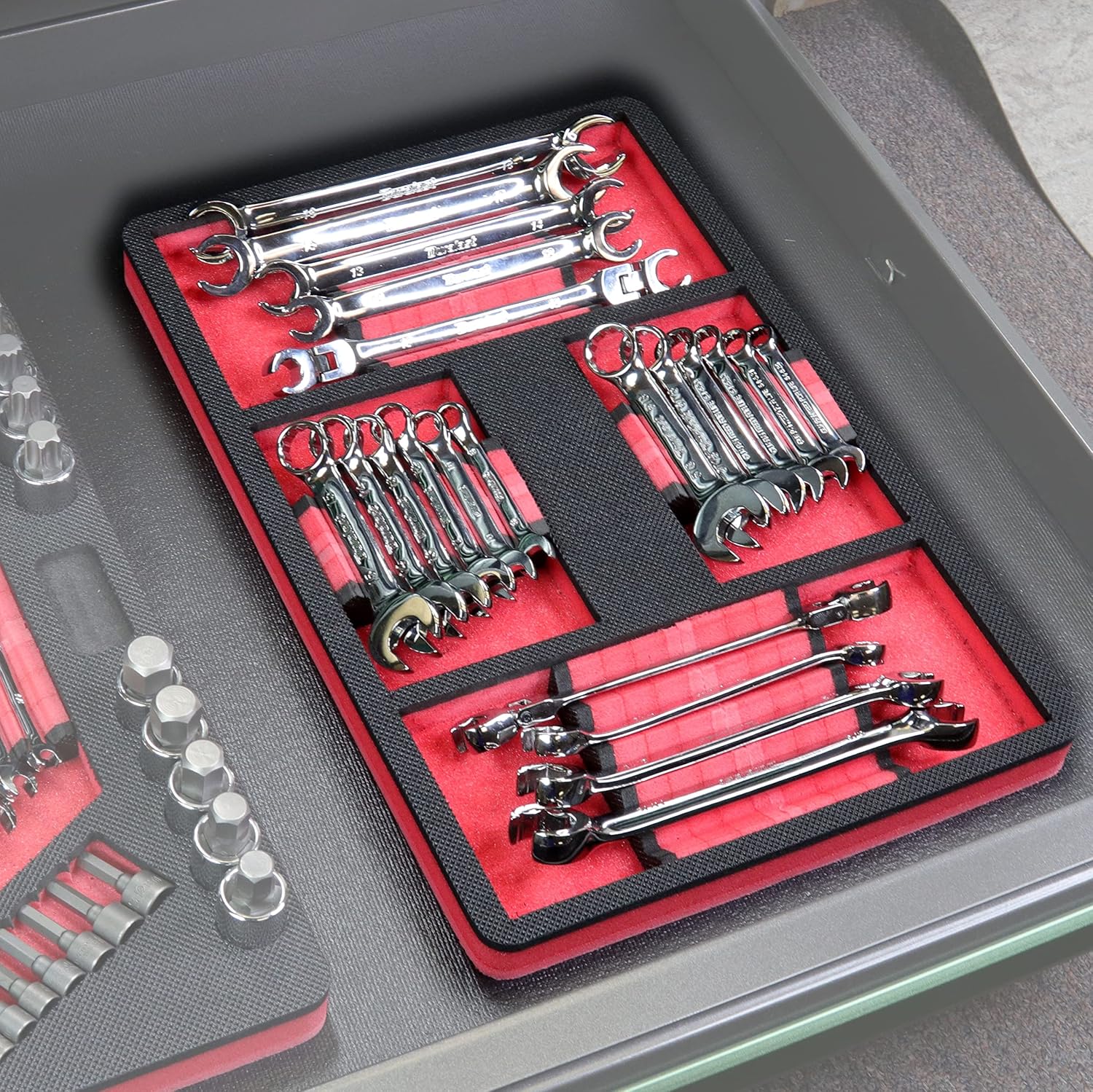 Amazon.com: Polar Whale Tool Drawer Organizer Medium Wrench Holder ...