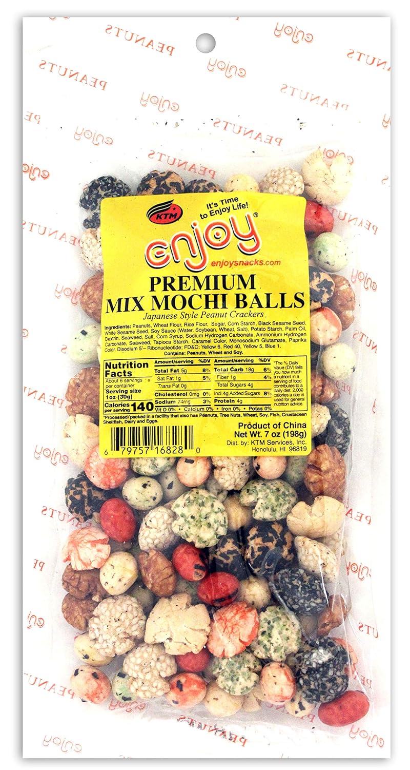 Amazon.com : Enjoy Mix Mochi Balls : Grocery & Gourmet Food