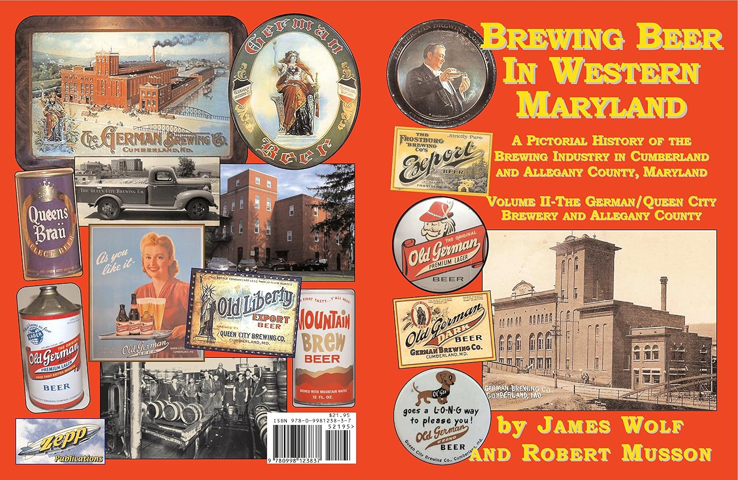 Brewing Beer In Western Maryland, Volume II: James Wolf, Robert Musson ...