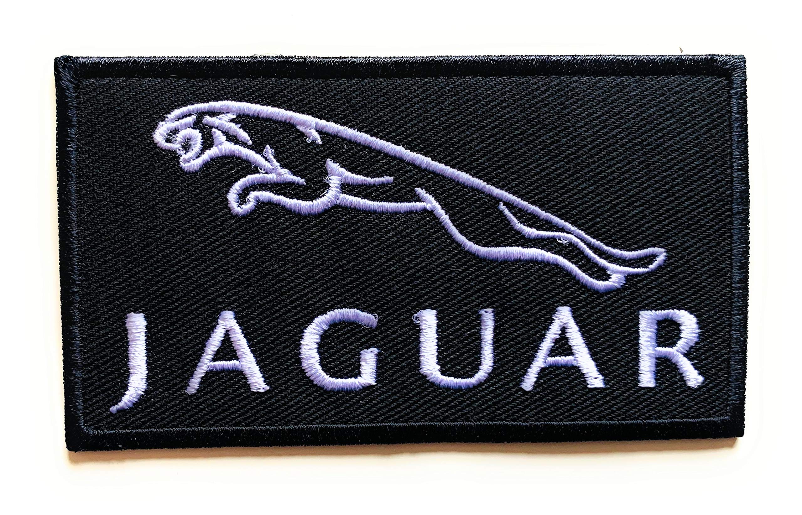 Jaguar Racing - Iron on Sew on Embroidered- Patch : Amazon.co.uk: Home ...