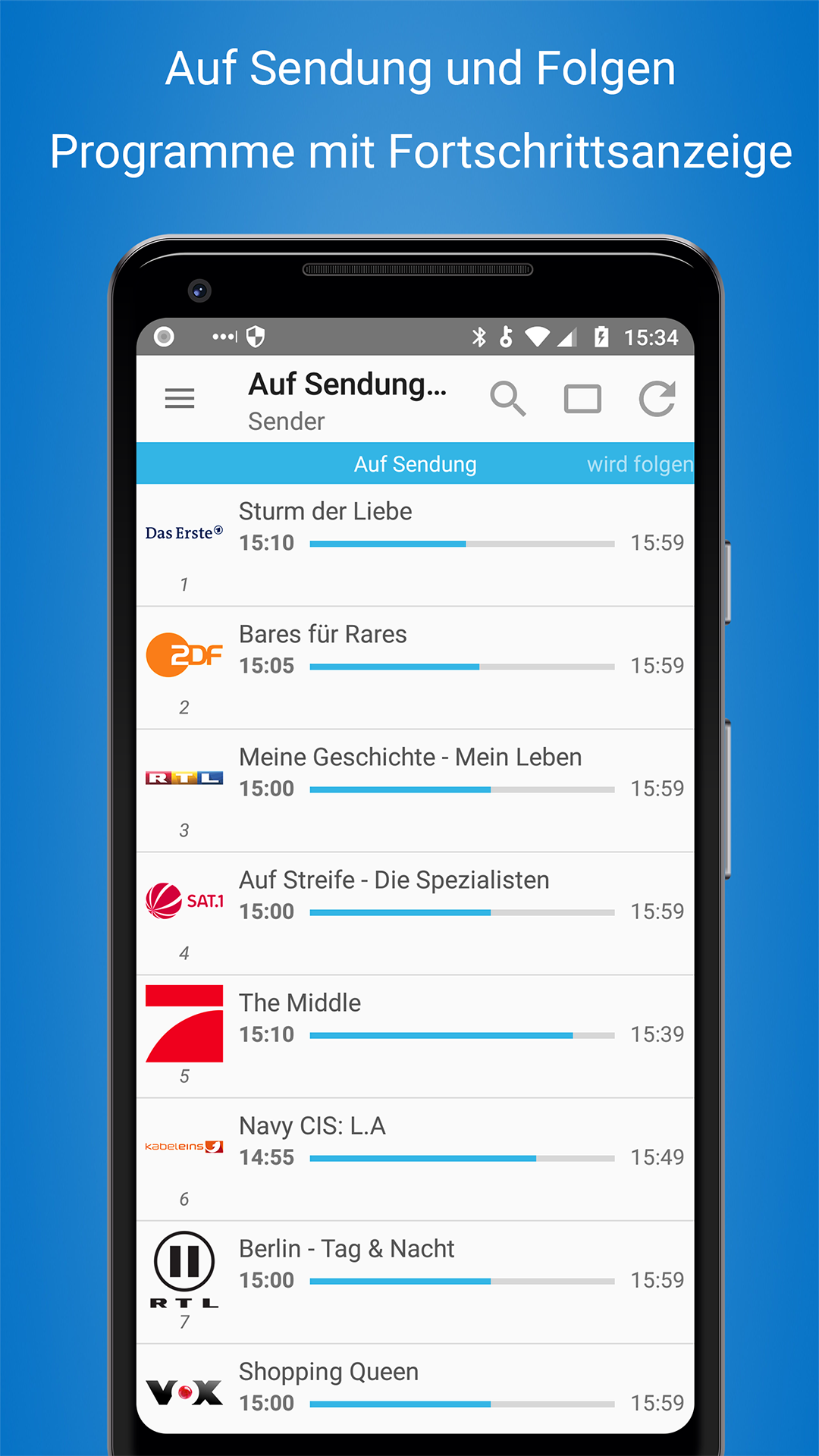 Fernsehprogramm Deutschland - Cisana TV+ - App on the Amazon Appstore