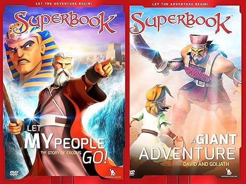 Superbook Colección, libro de cuentos en el principio + juego completo ...