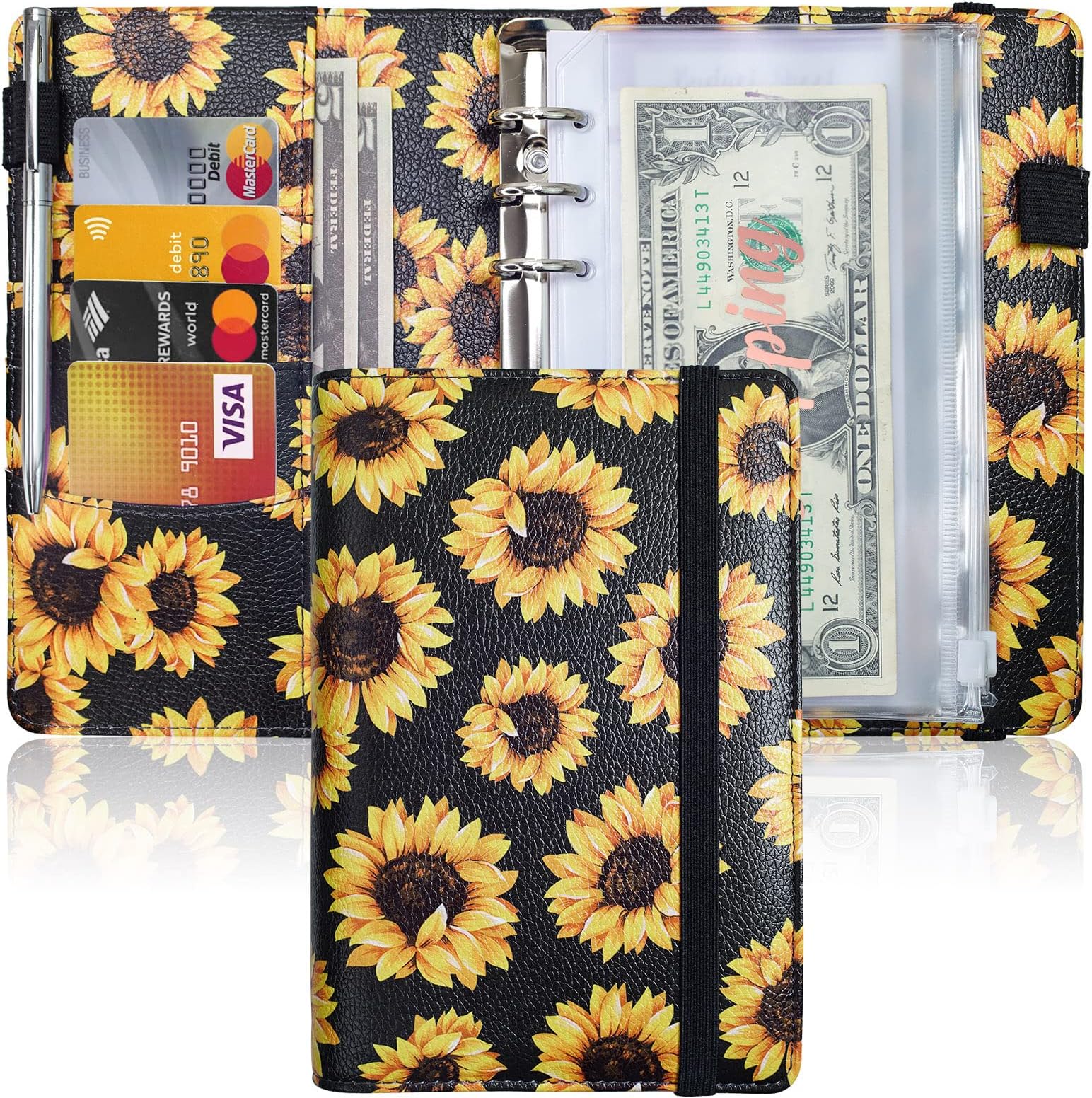 Amazon.com : A6 Budget Binder for Money Saving, PU Leather Budget ...