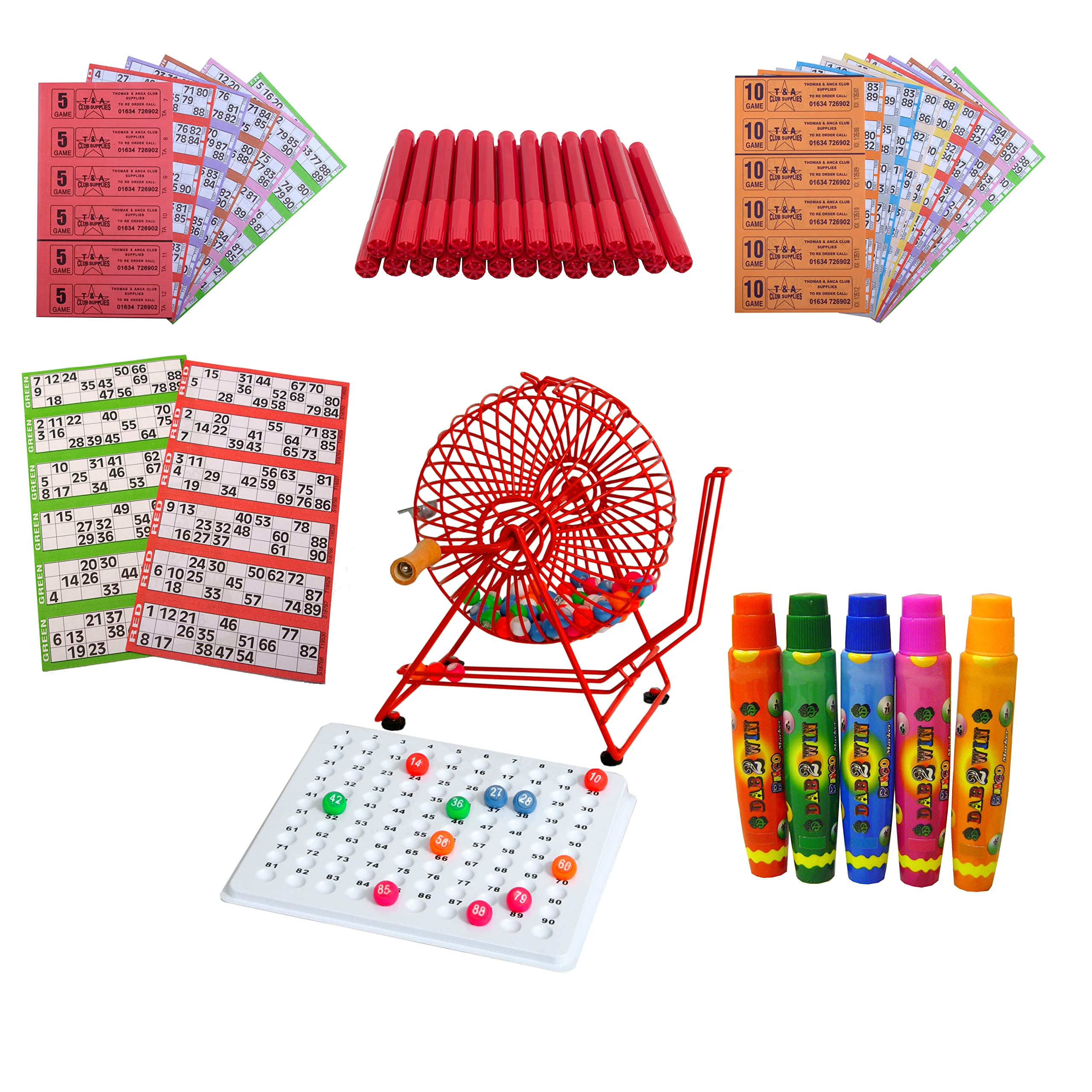 Thomas And Anca Club Supplies Ltd Bingo Cage Check Tray | Desertcart Panama