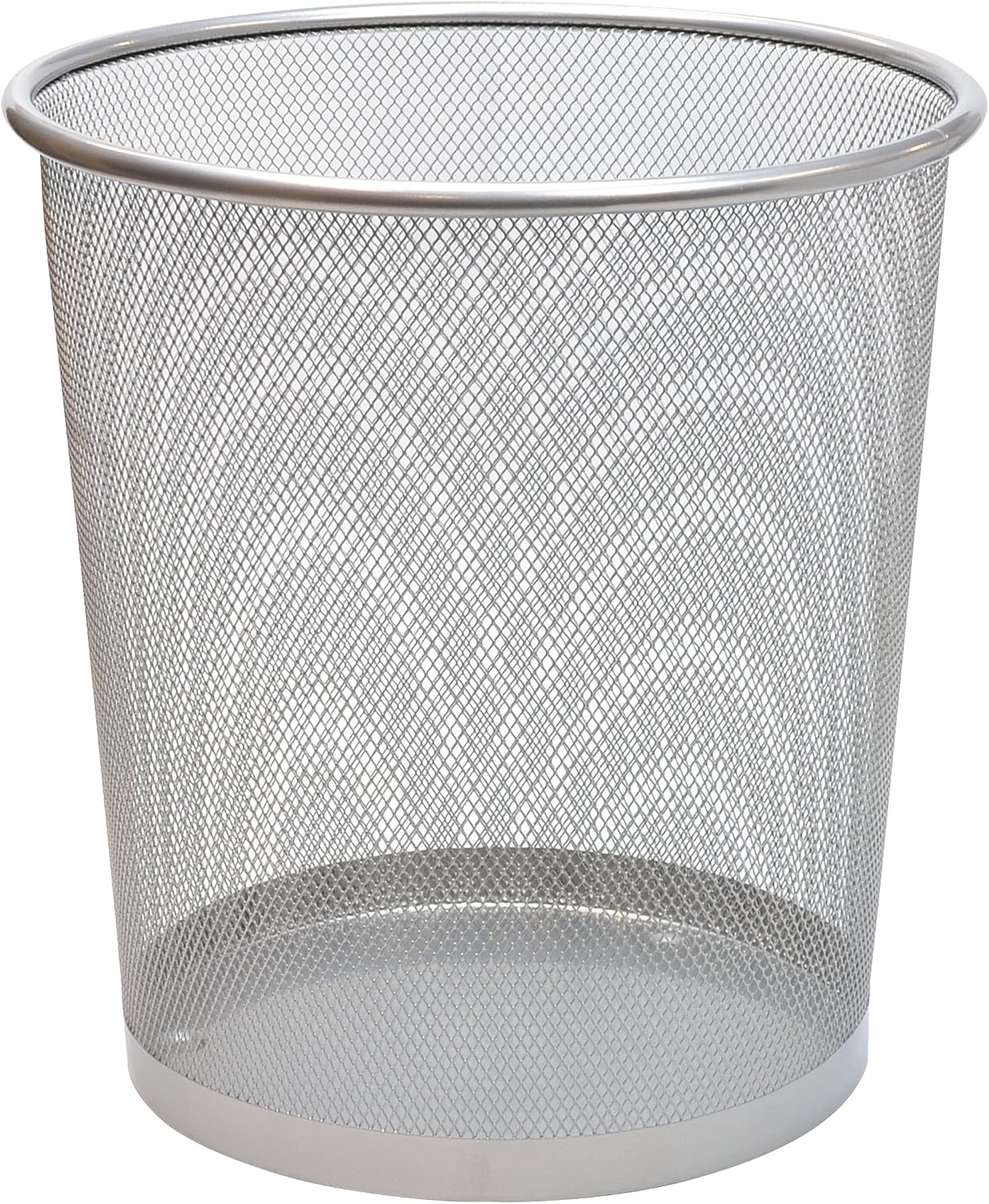 Pro Range Silver Wire Mesh 15L Waste Paper Basket Bin : Amazon.co.uk ...