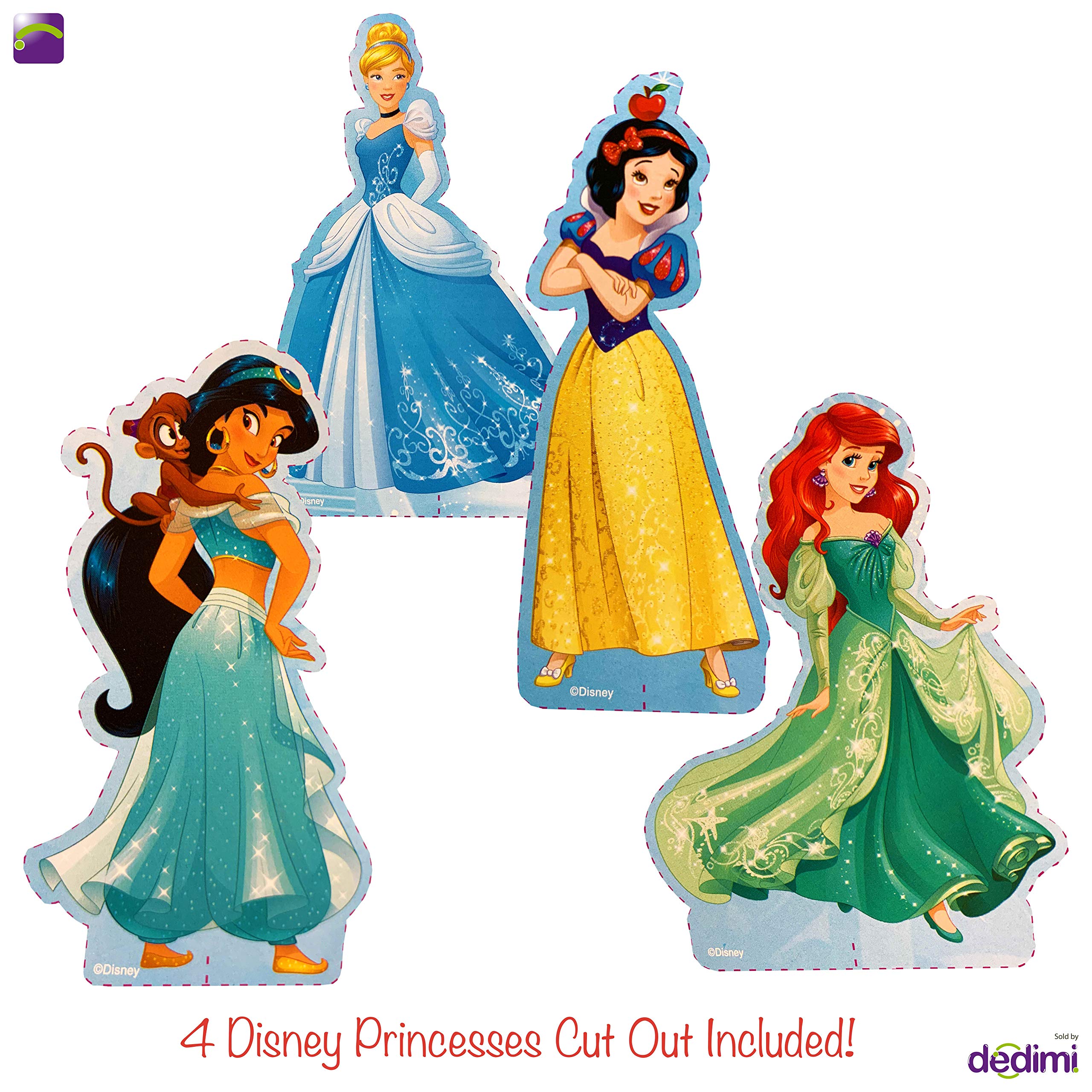 Buy Disney Princess Reward Chart with Stickers - 2 Reward Charts 72 ...