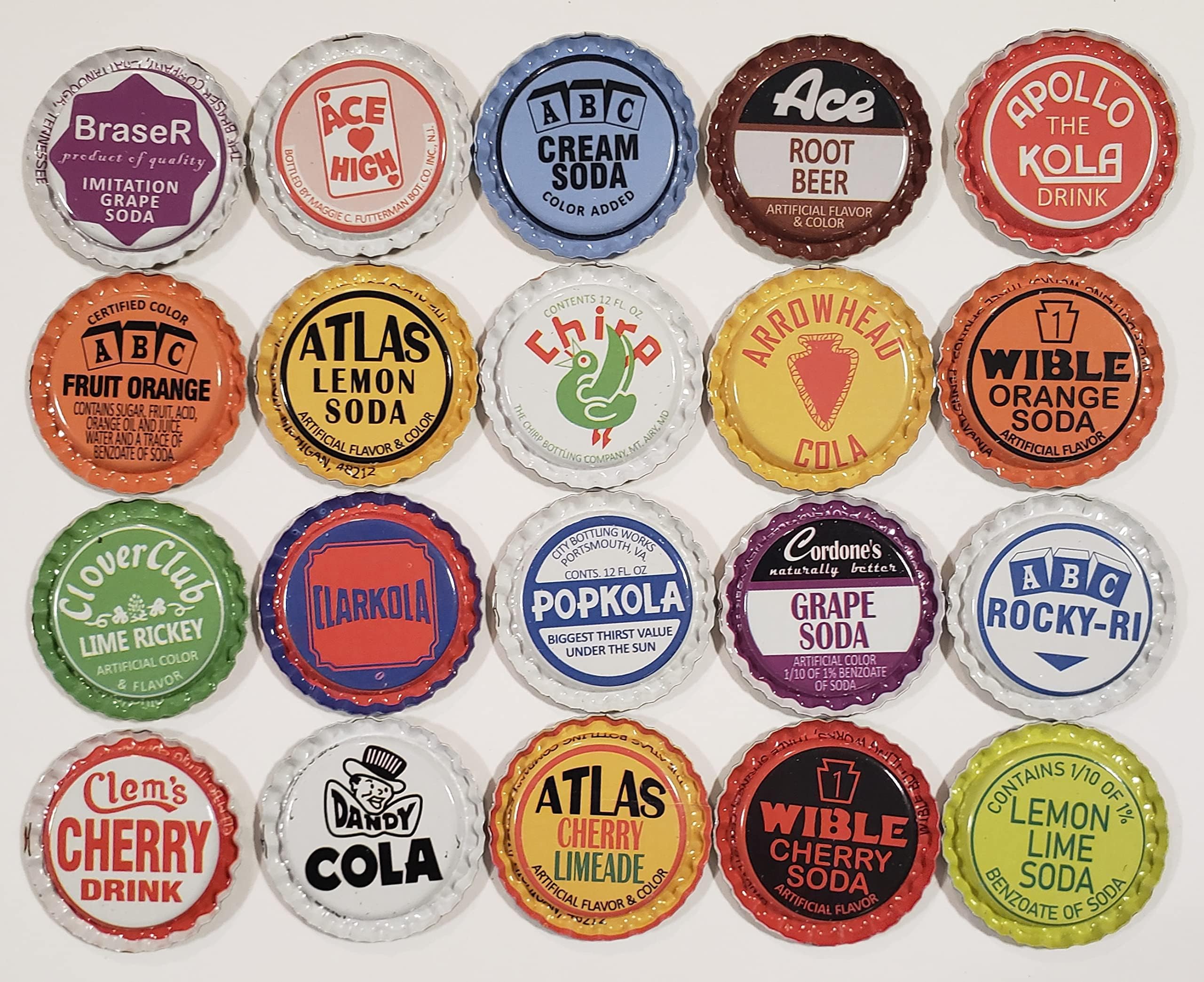 Amazon.com: 500 Homebrew Beer Bottle Caps for crafts Twist or Pry Off ...