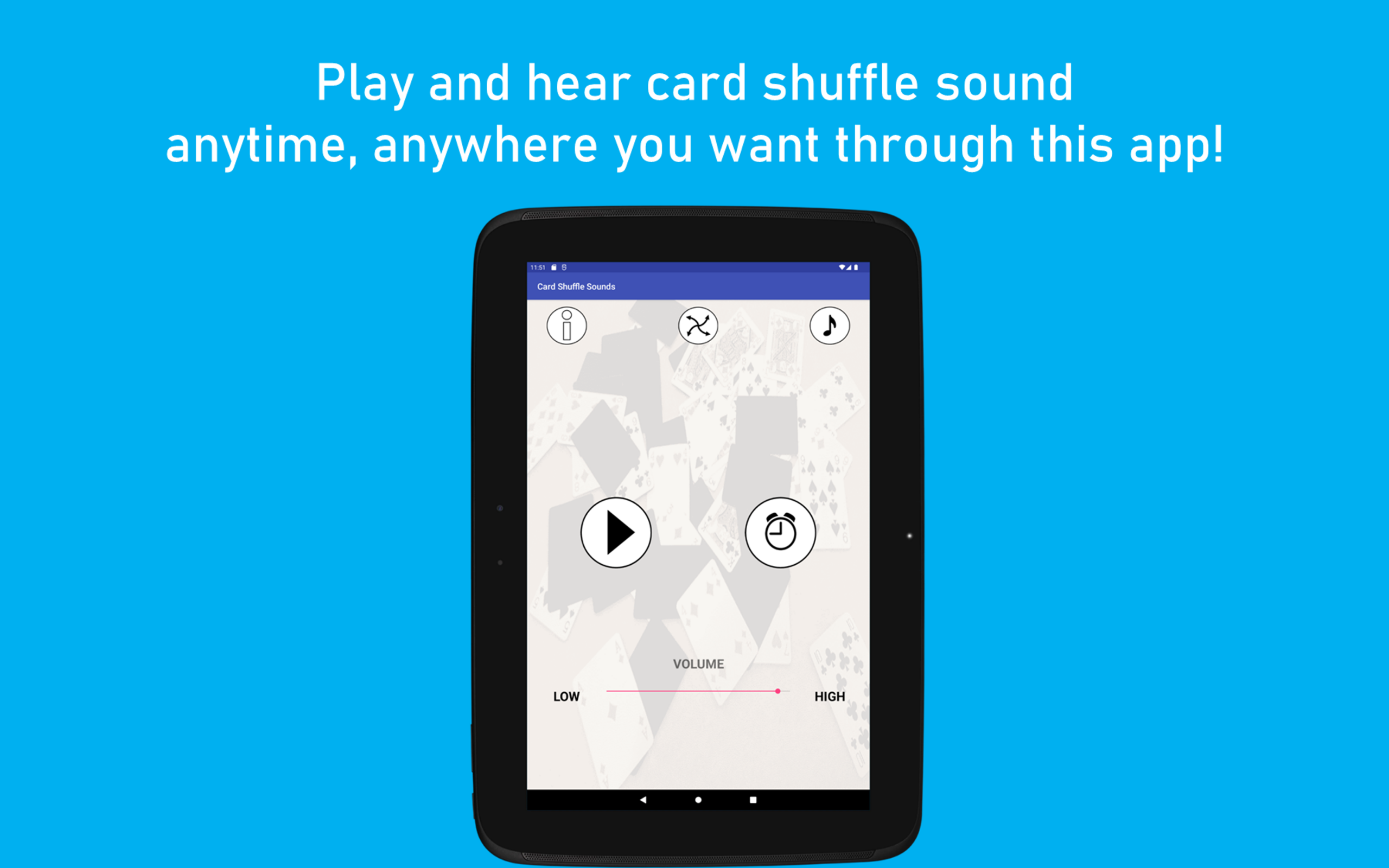 Card Shuffle Sounds - App on Amazon Appstore