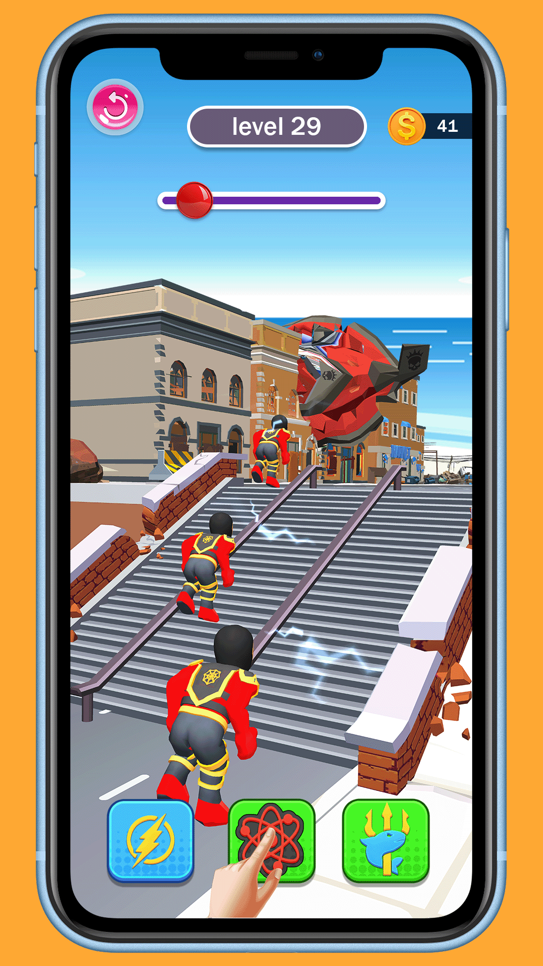 Hero Transform Race 3D Shifting Master: Superhero Shape Shift Run ...