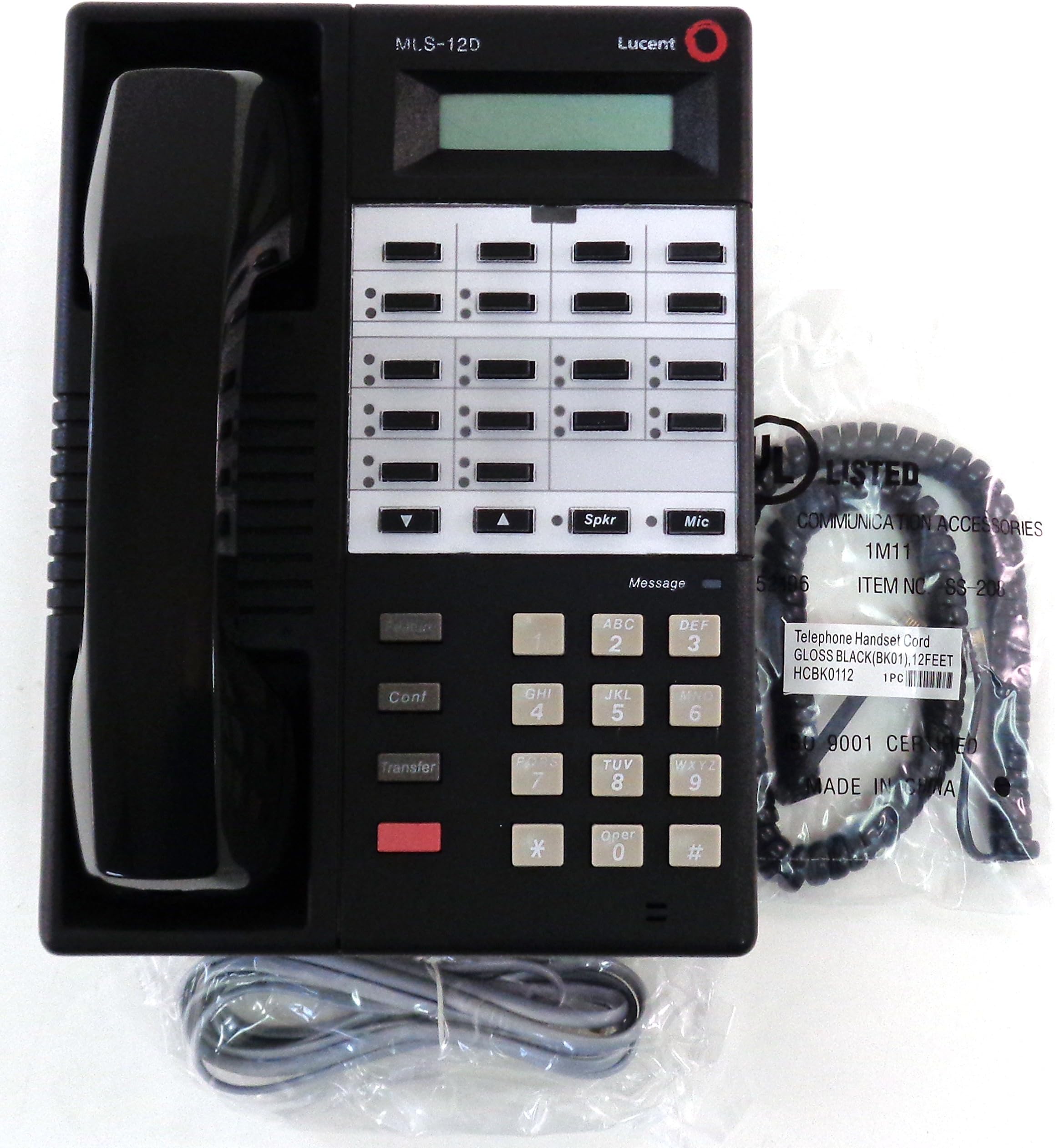 Amazon.com : Partner 6 Button Telephone Non Display Black Lucent Avaya ...