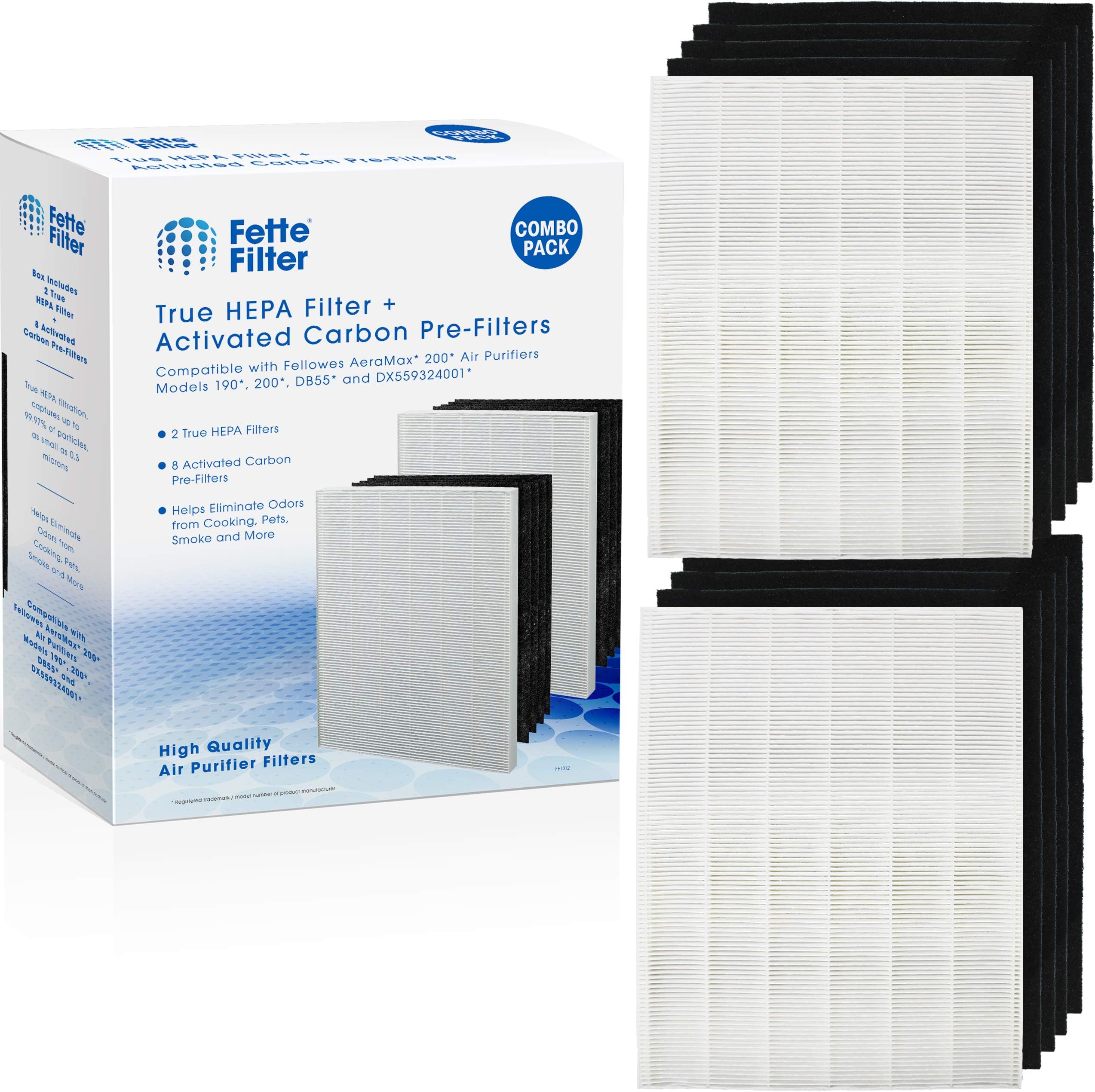 Amazon.com: Fette Filter -Premium True Hepa H13 Filter Replacement ...