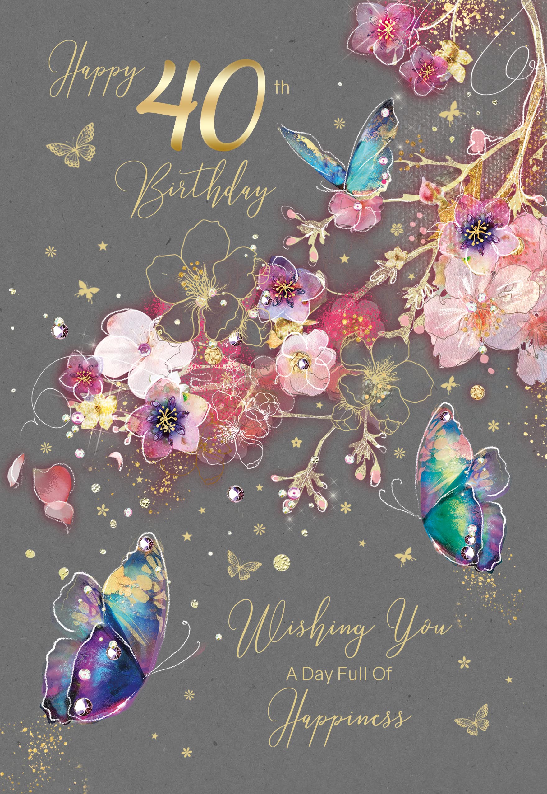 Happy 40th Birthday Greetings Happy 40th Birthday GIFs | Tenor