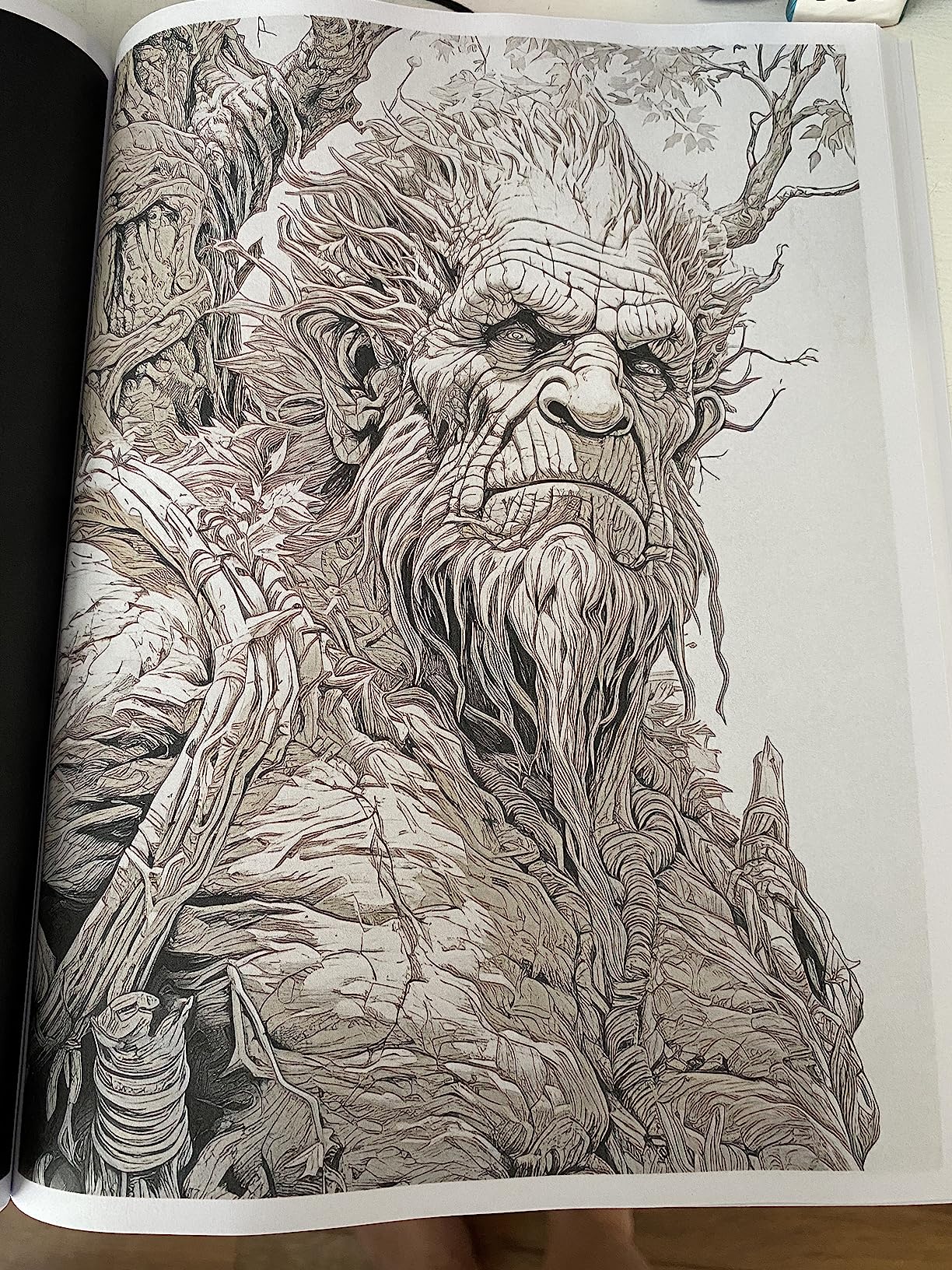 MYTHICAL CREATURES AND SCARY BEASTS ADULT COLOURING ART BOOK 1st ...