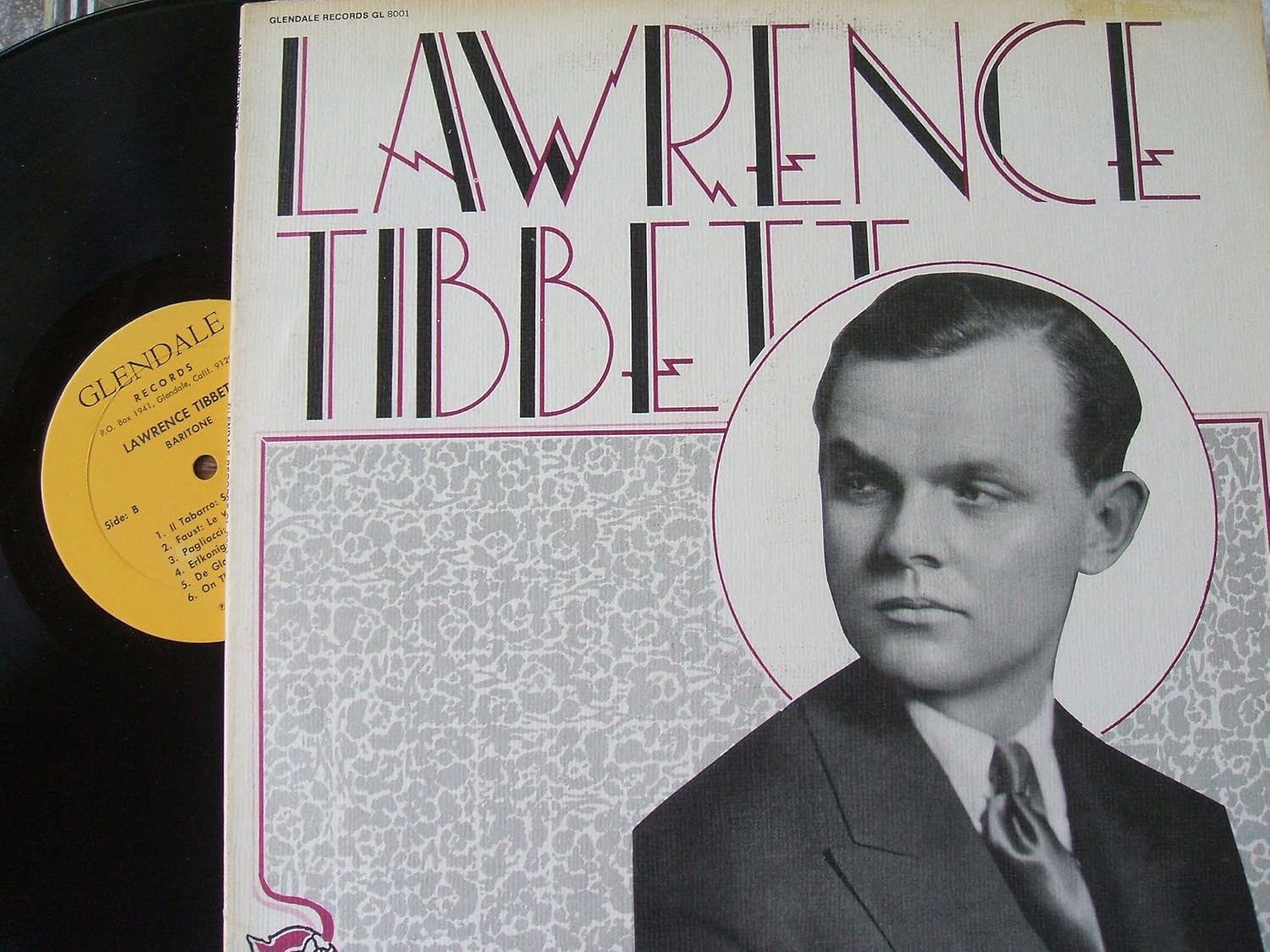 LAWRENCE TIBBETT- OPERA ARIAS- GLENDALE RECORDS - Amazon.com Music