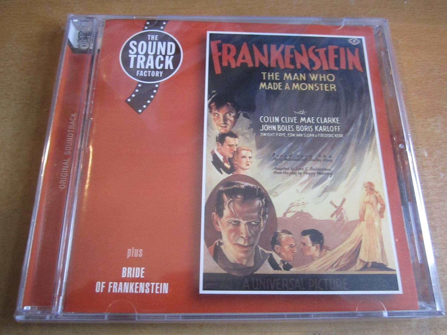 Frankenstein: ORIGINAL SOUNDTRACK;Plus BRIDE OF FRANKENSTEIN;Music ...