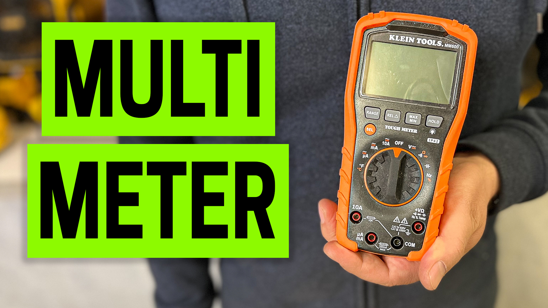 Watch HOW TO USE & REVIEW - Klein Tools MM600 Multimeter on Amazon Live