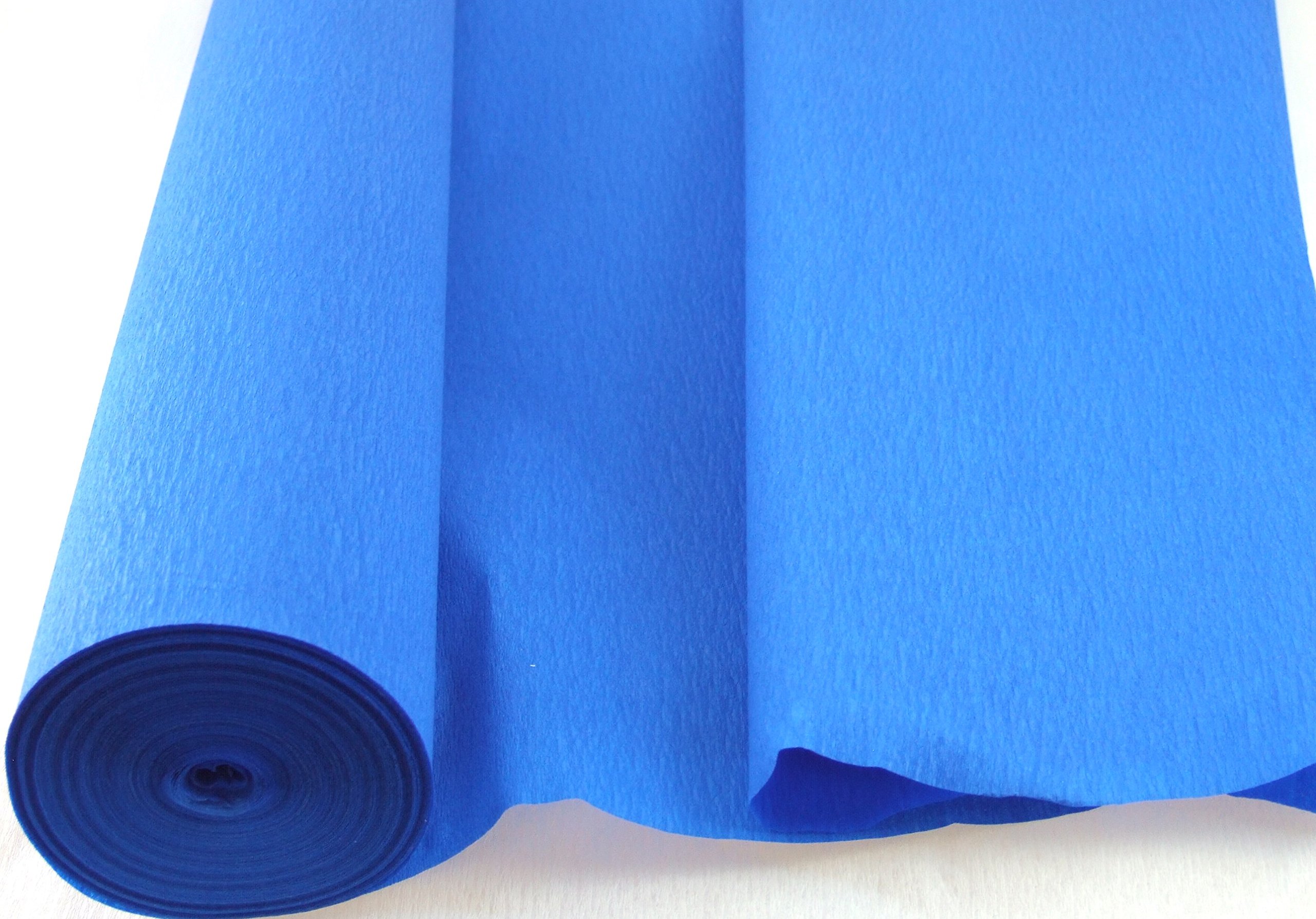 Buy 1 Dark Blue - Jumbo 26 Metre Crepe Paper Roll. 50cm x 26metres long ...