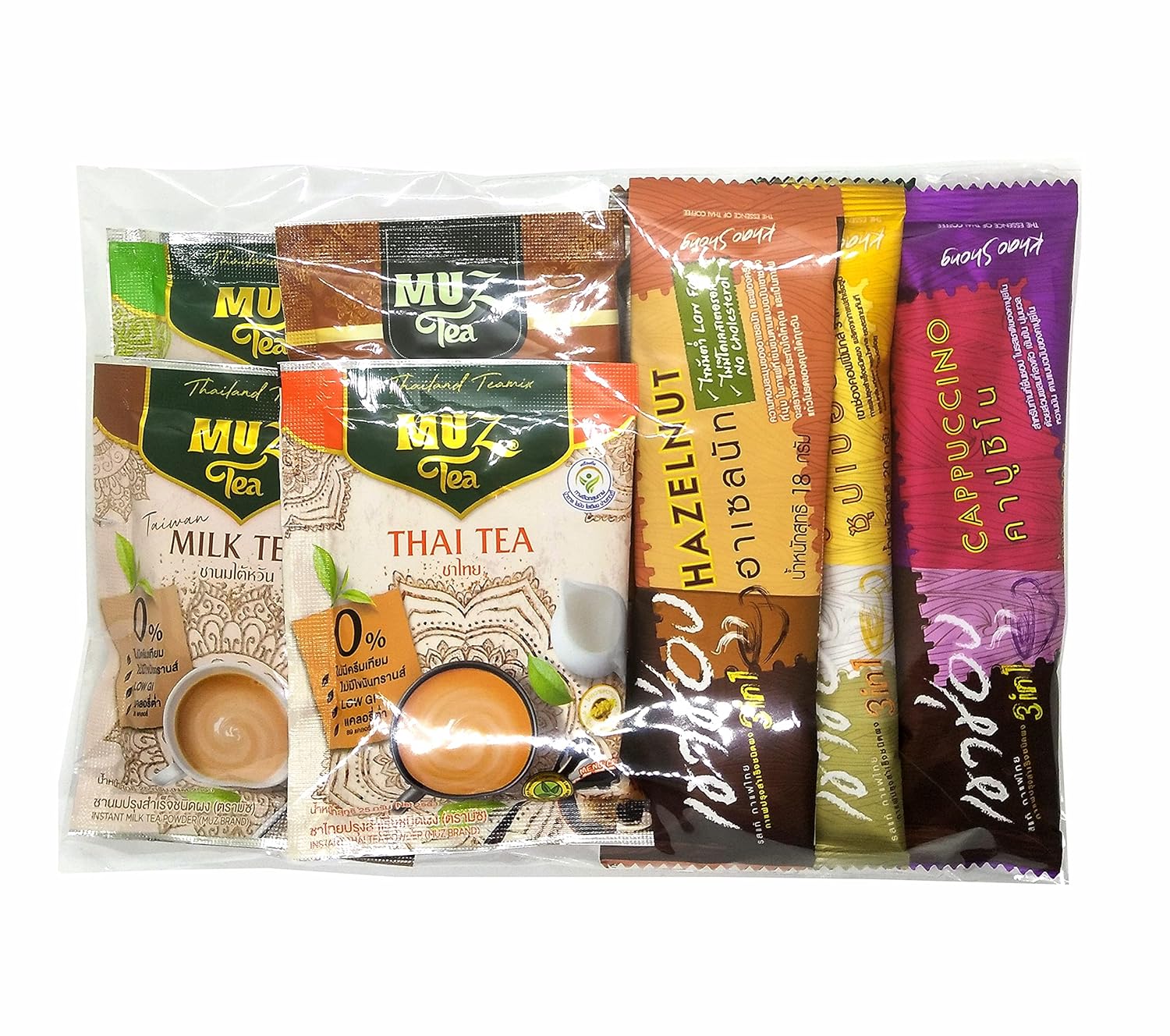 Amazon.com : SmileSnackBox Thai Tea and Coffee Sampler Assortment ...