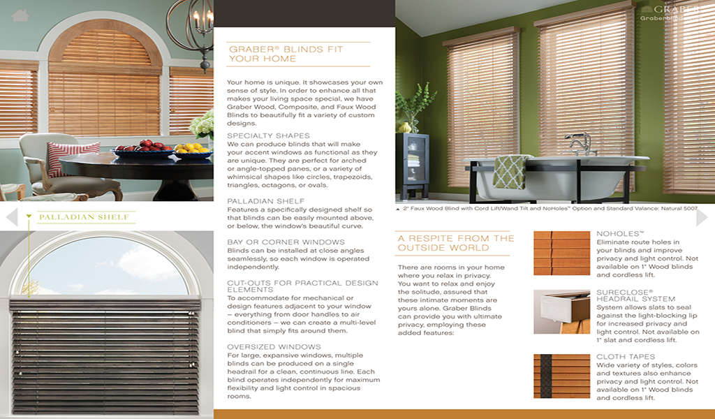 Graber Wood Sample Book - App on Amazon Appstore