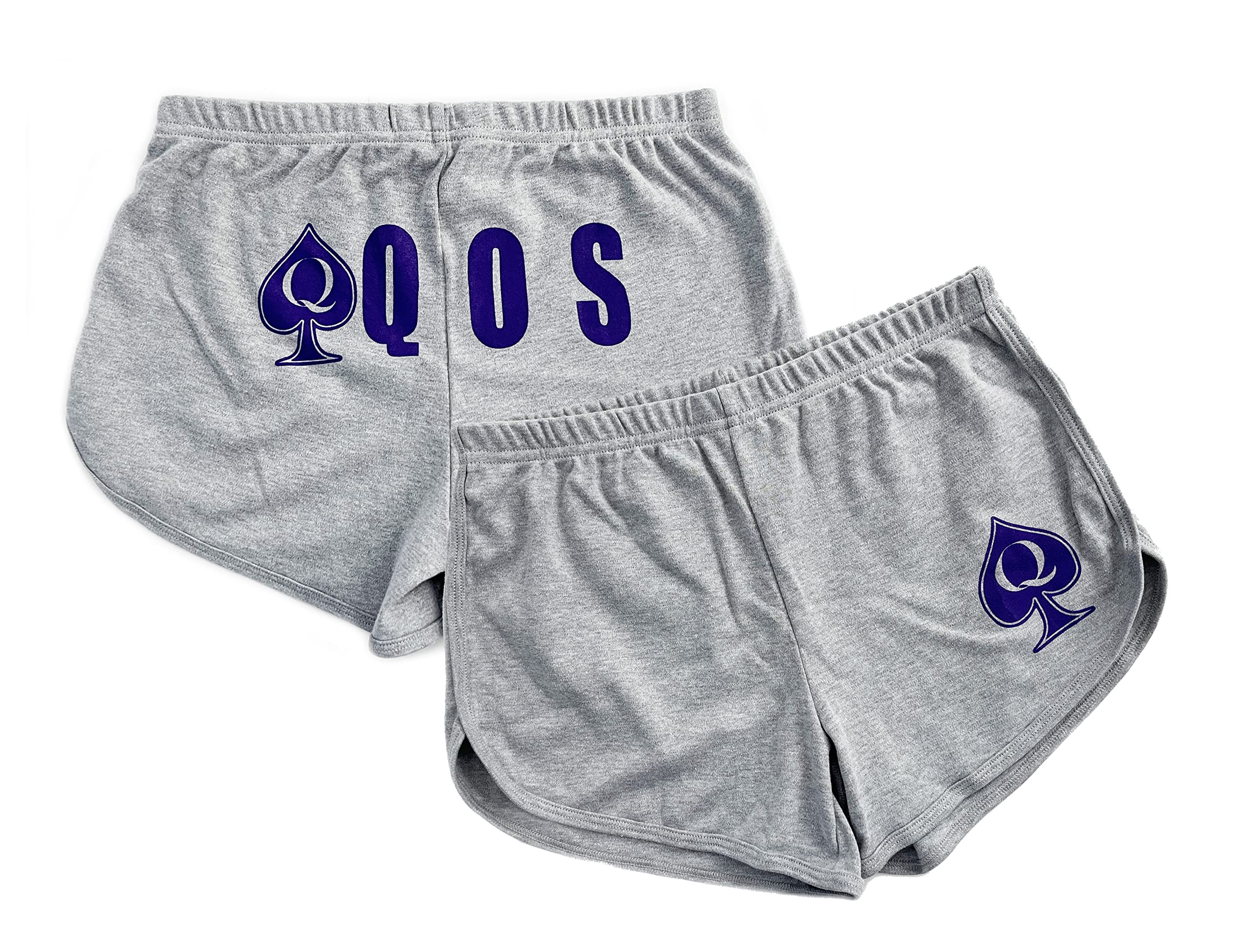 QoS Booty Shorts with QoS Symbol for Queen of Spades at Amazon Women’s ...
