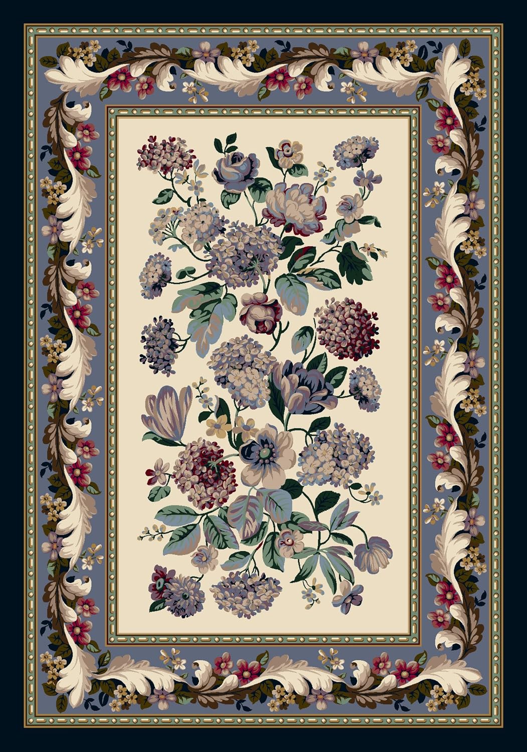 Amazon.com : Chelsea Rug - Opal Lapis (2'1"x7'8" Runner) : Area Rugs ...