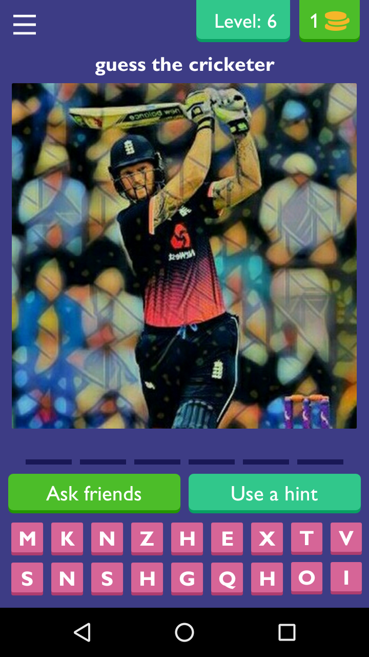 Guess the cricketer's - App on Amazon Appstore