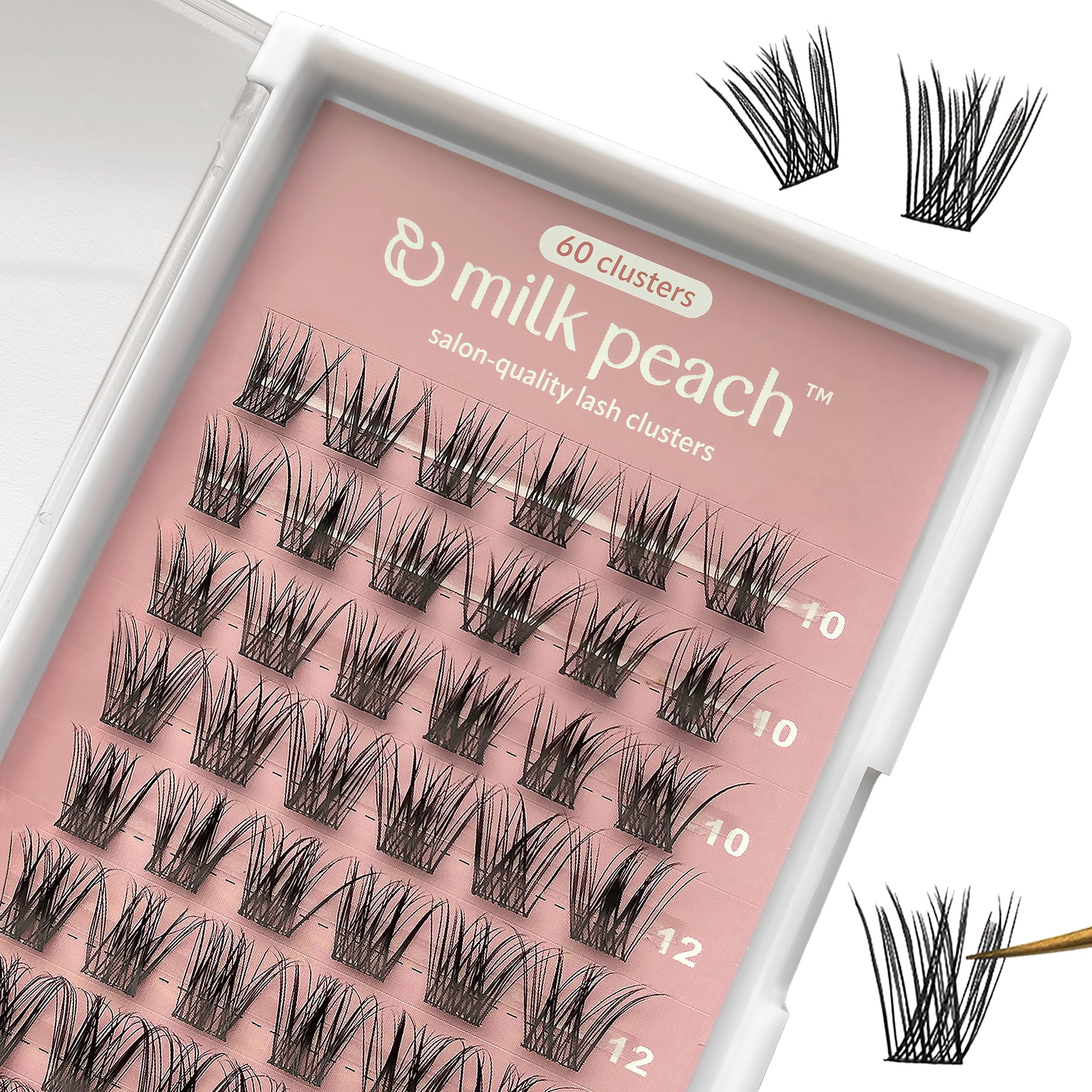 Amazon.com: Goddvenus Wispy Lash Clusters 10-16mm Lashes Clusters ...